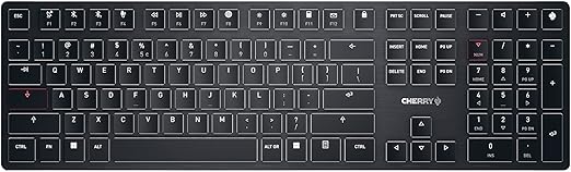 CHERRY KW X ULP, Ultra-Flat Mechanical High-End Keyboard, EU Layout ...