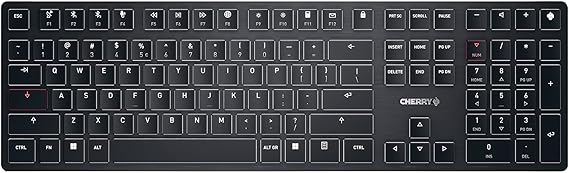 CHERRY KW X ULP, Ultra-Flat Mechanical High-End Keyboard, EU Layout ...