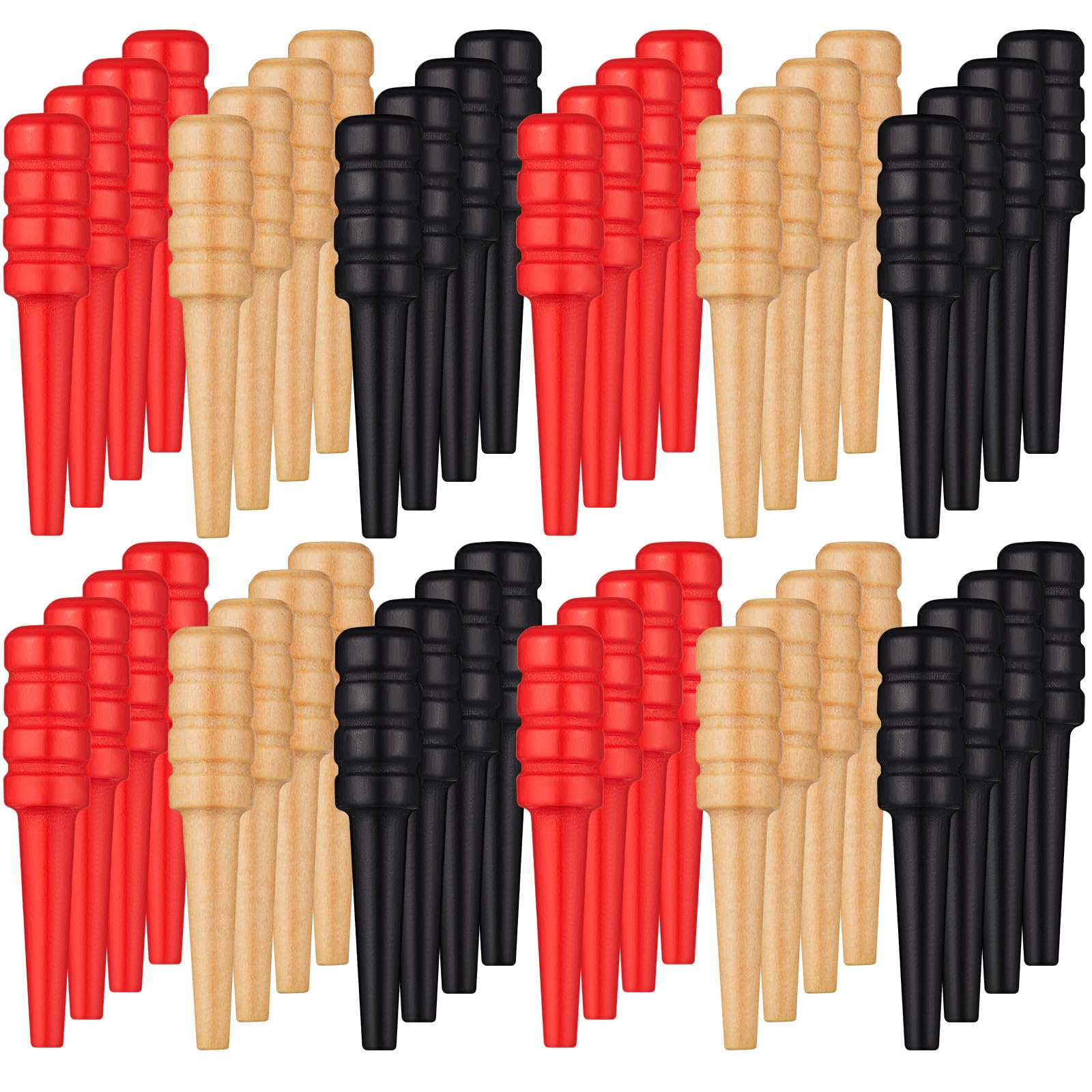 Amazon.com: 48 Pieces Wooden Cribbage Pegs Wood Cribbage Board Pegs Fit ...