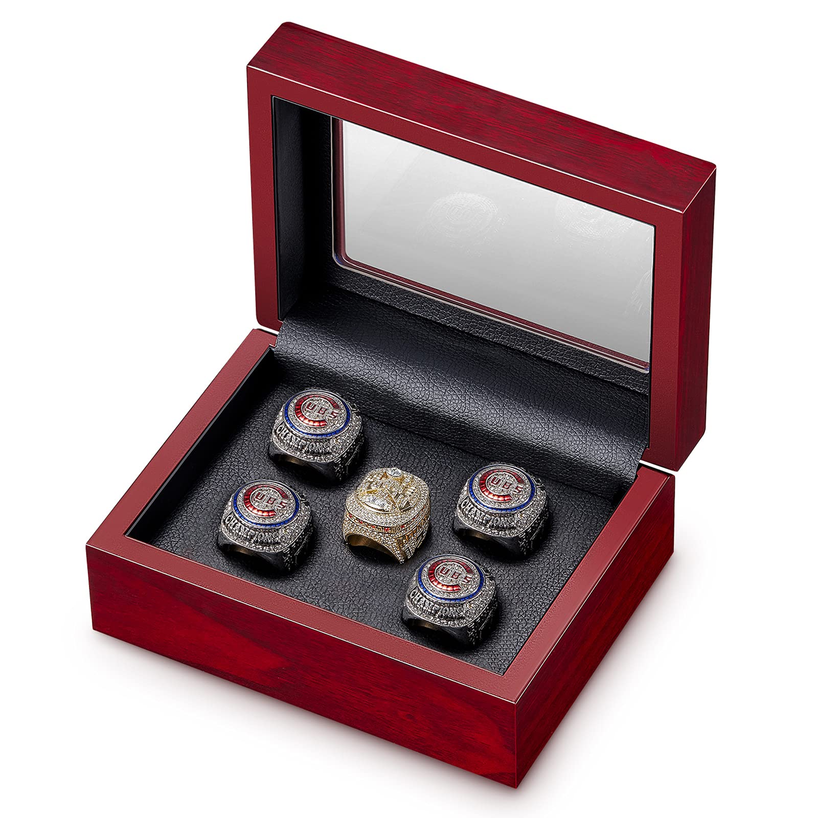 Snapklik.com : Ring Display Case Championship, Sports Baseball Ring ...