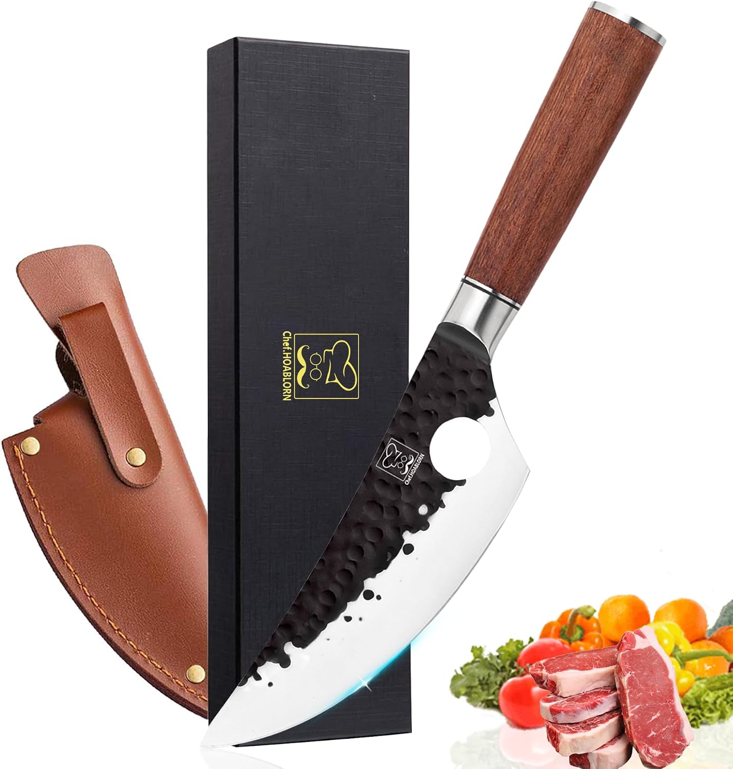 Amazon.com: ChefHoablorn Meat Cutter Multi-Purpose Knife for Cutting ...