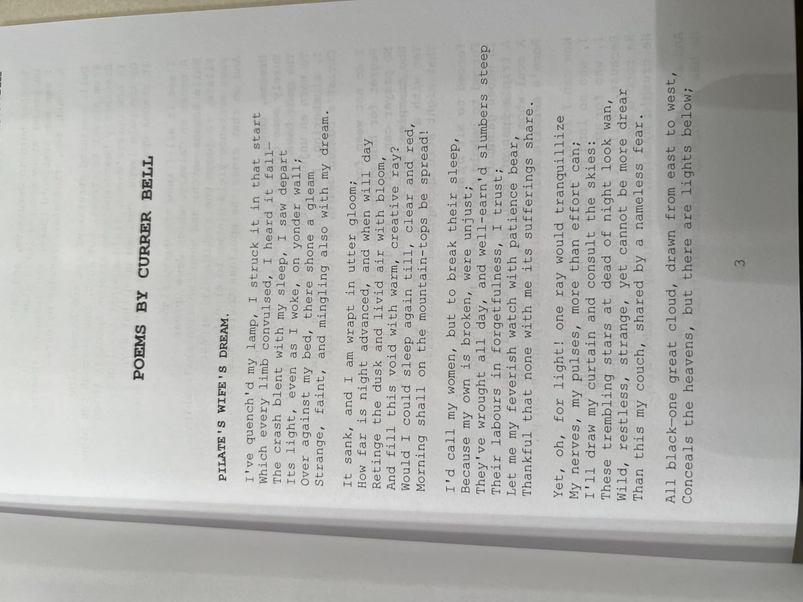 Amazon.com: Poems by Currer, Ellis, and Acton Bell eBook : Brontë ...