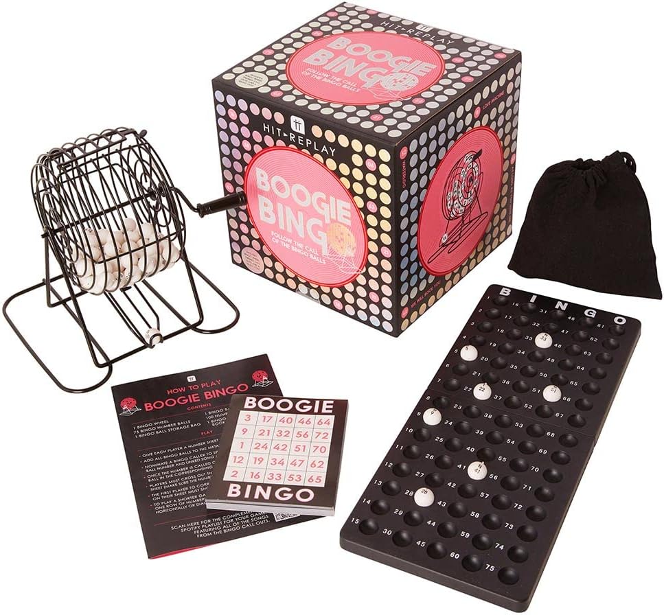 Talking Tables Music Bingo Game Kit | Host Your Own Games Night ...