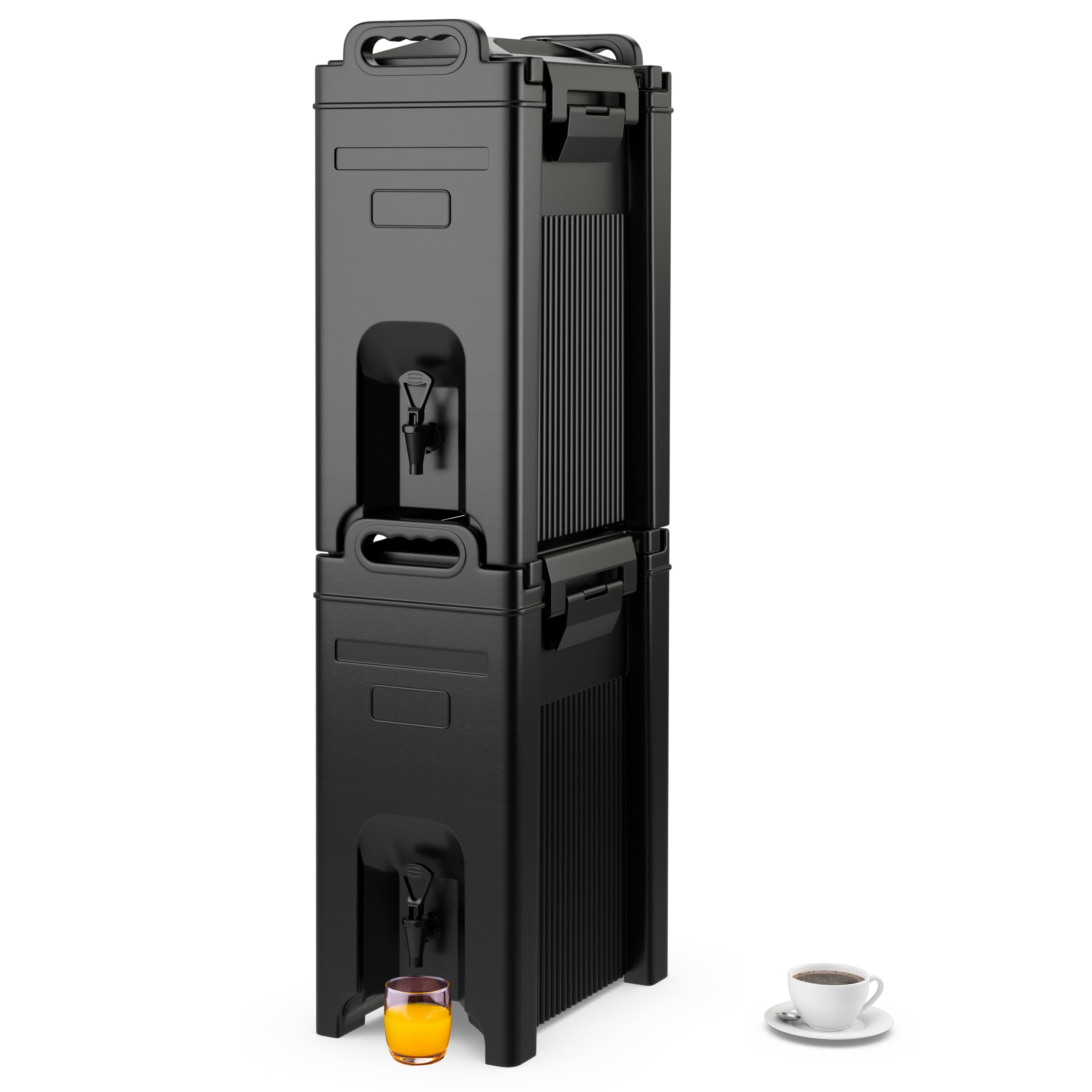 Amazon.com | COSTWAY Insulated Beverage Dispenser, 5 Gallon Ice and Hot ...