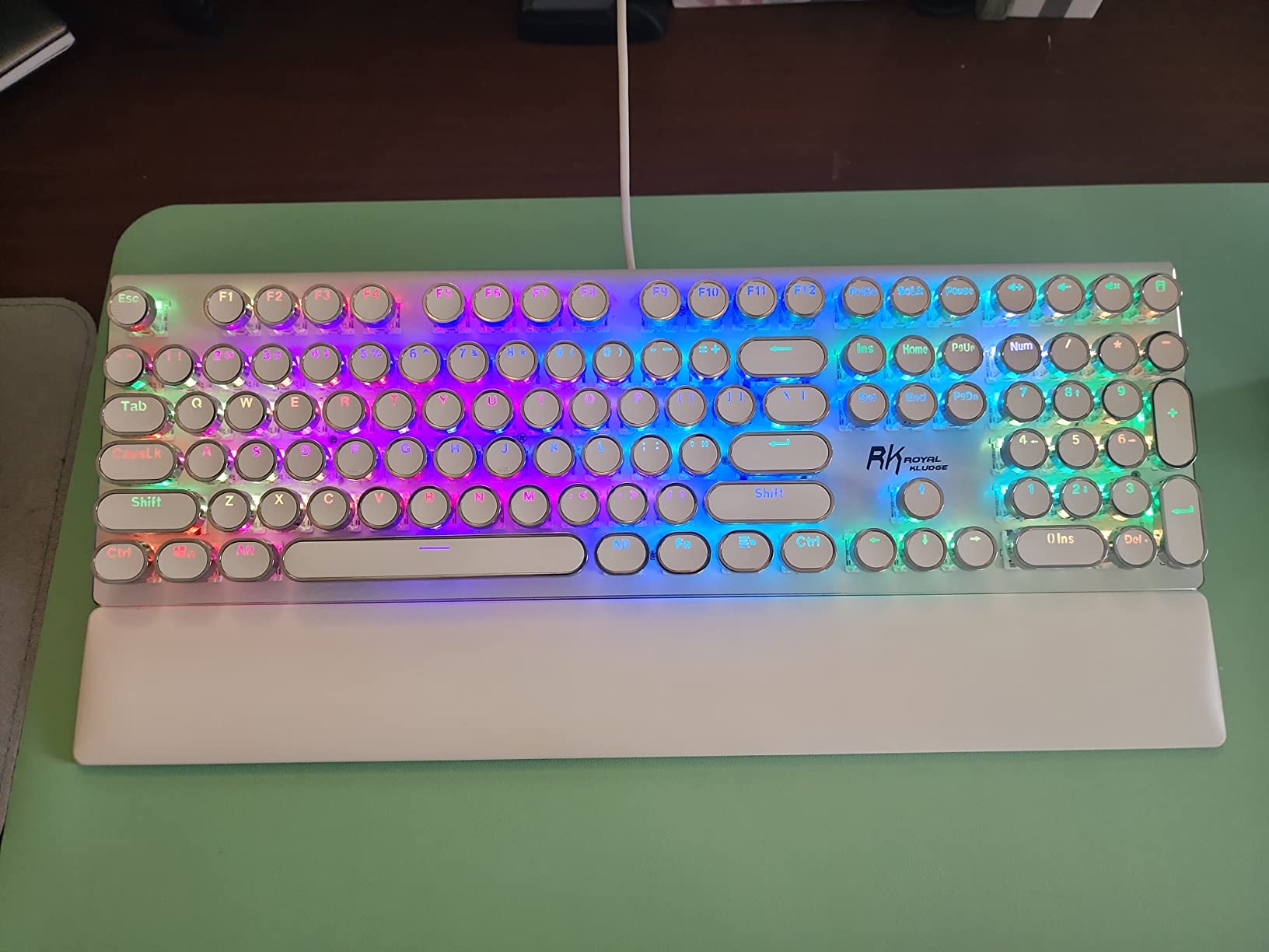 $12/mo - Finance RK ROYAL KLUDGE Typewriter Style Mechanical Gaming ...