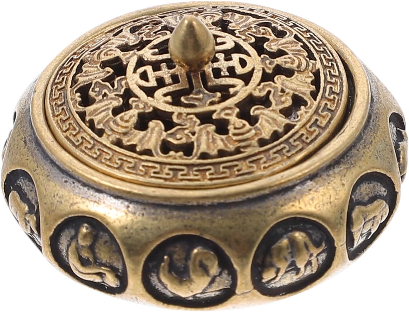 Amazon.com: Metal Incense, Anti Corrode Zinc Alloy Material Vintage ...