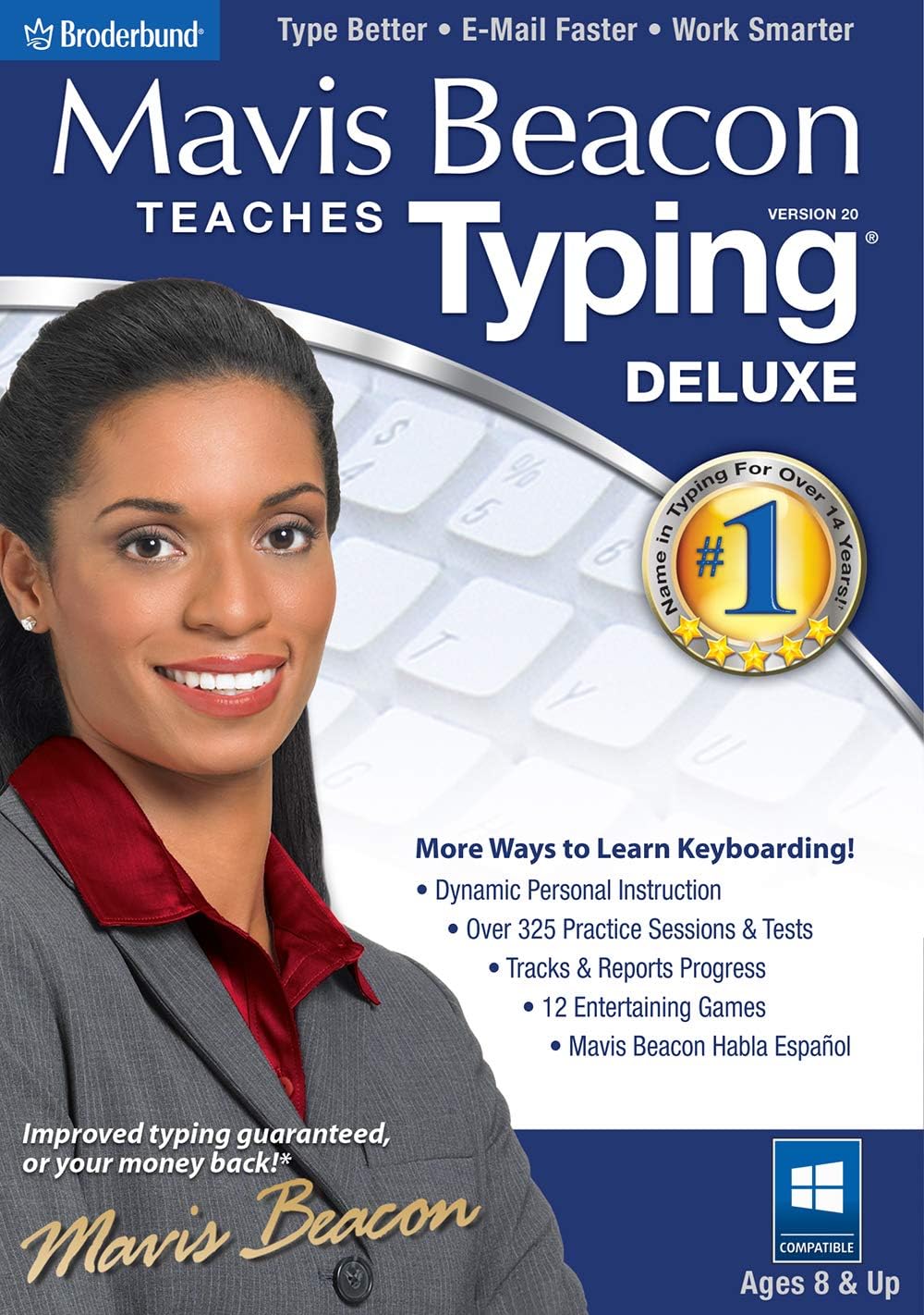 Amazon.com: Mavis Beacon Teaches Typing Deluxe 20 [PC Download] : Software