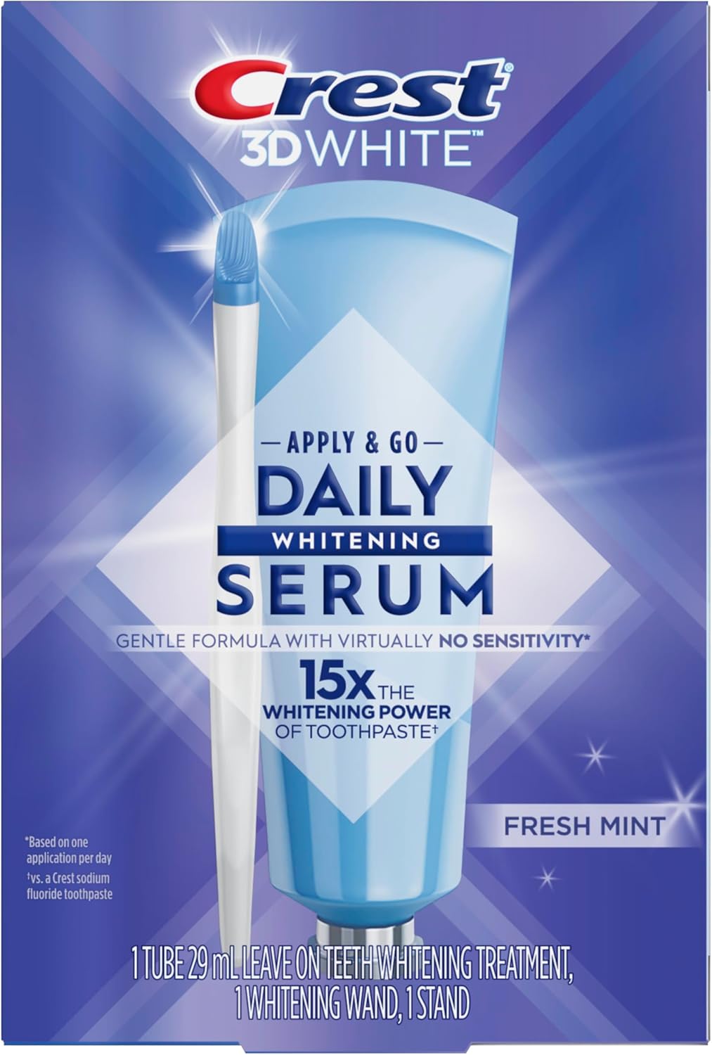 Crest Whitening Emulsions with Wand Applicator, Leave-On Teeth ...