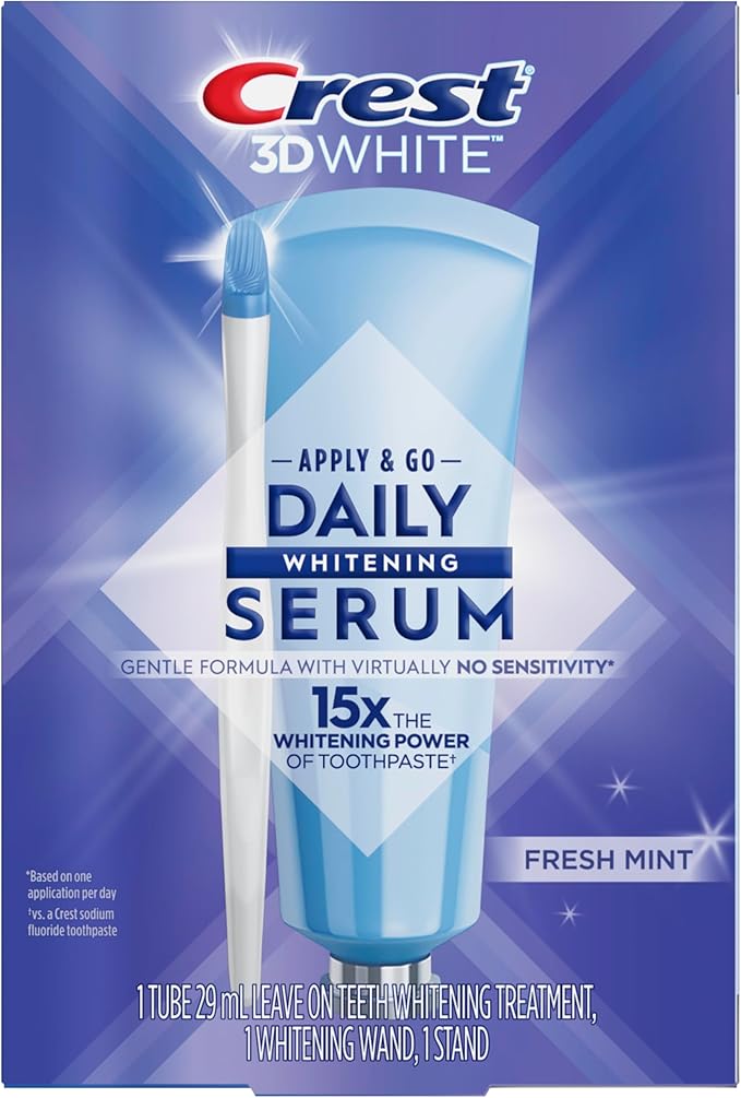 Crest Whitening Emulsions with Wand Applicator, Leave-On Teeth ...