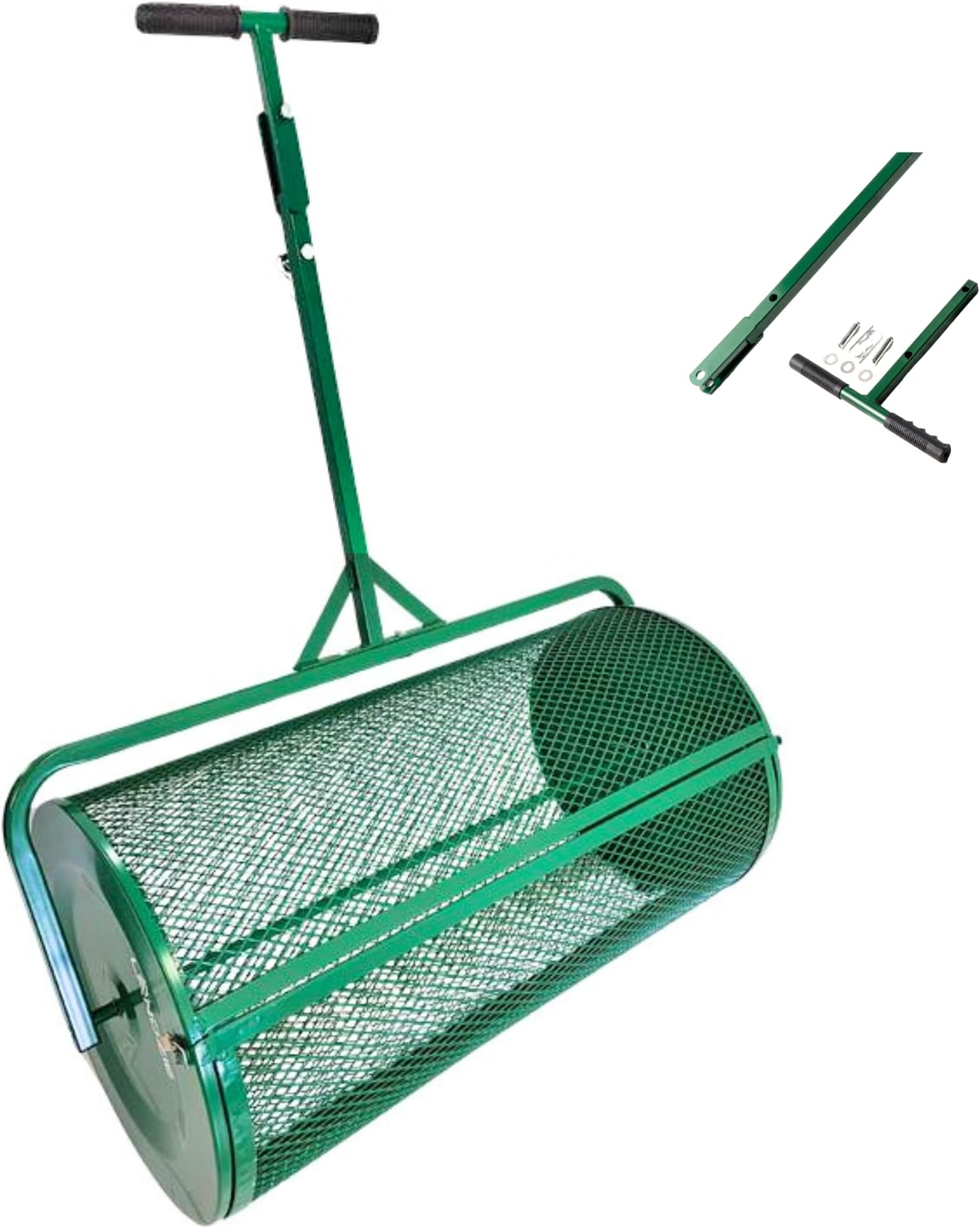 Amazon.com : Compost Spreader 36 Inch Towable Peat Moss Spreader with ...