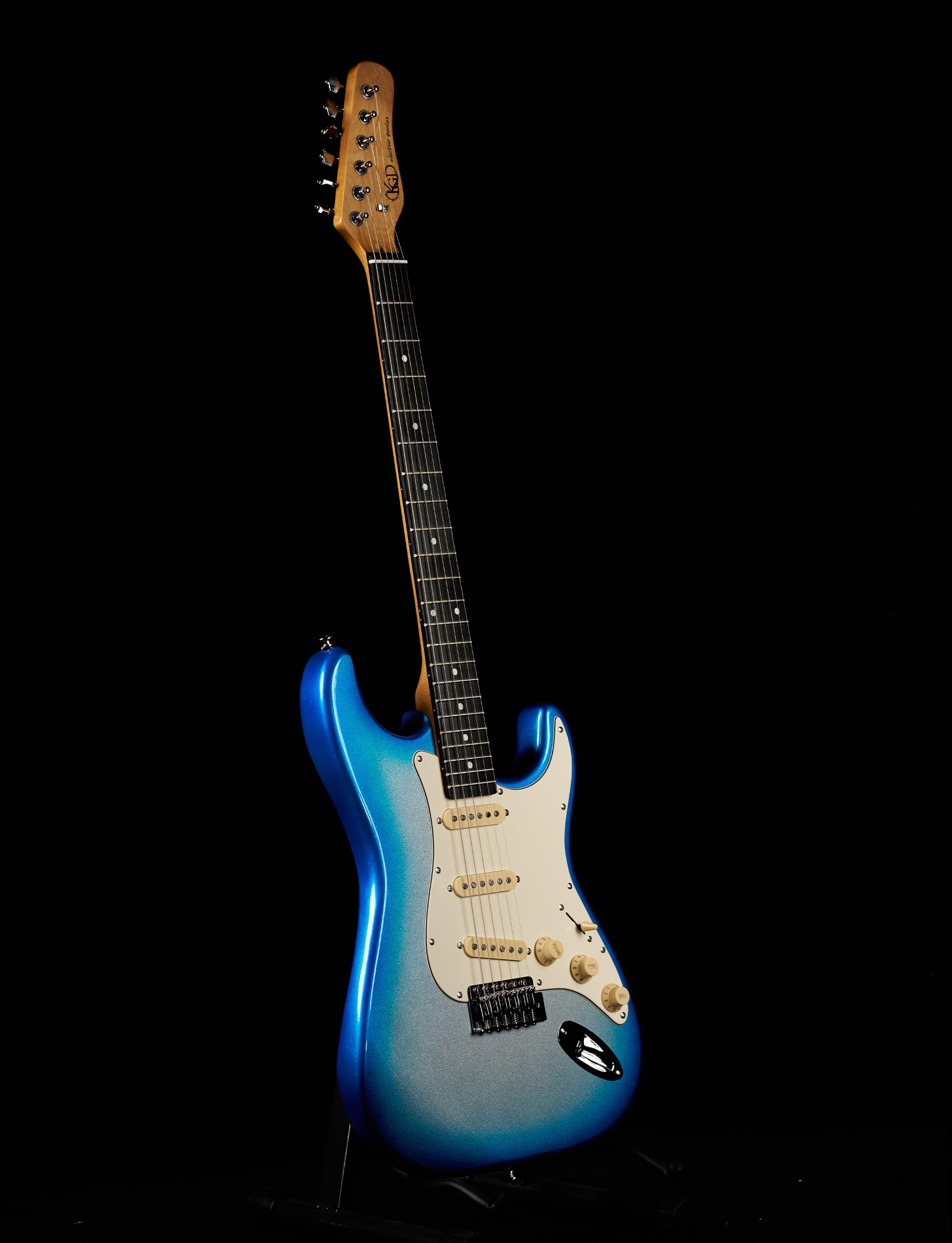 Snapklik.com : Sycamore Body Electric Guitar, Carbonized Maple Neck ...