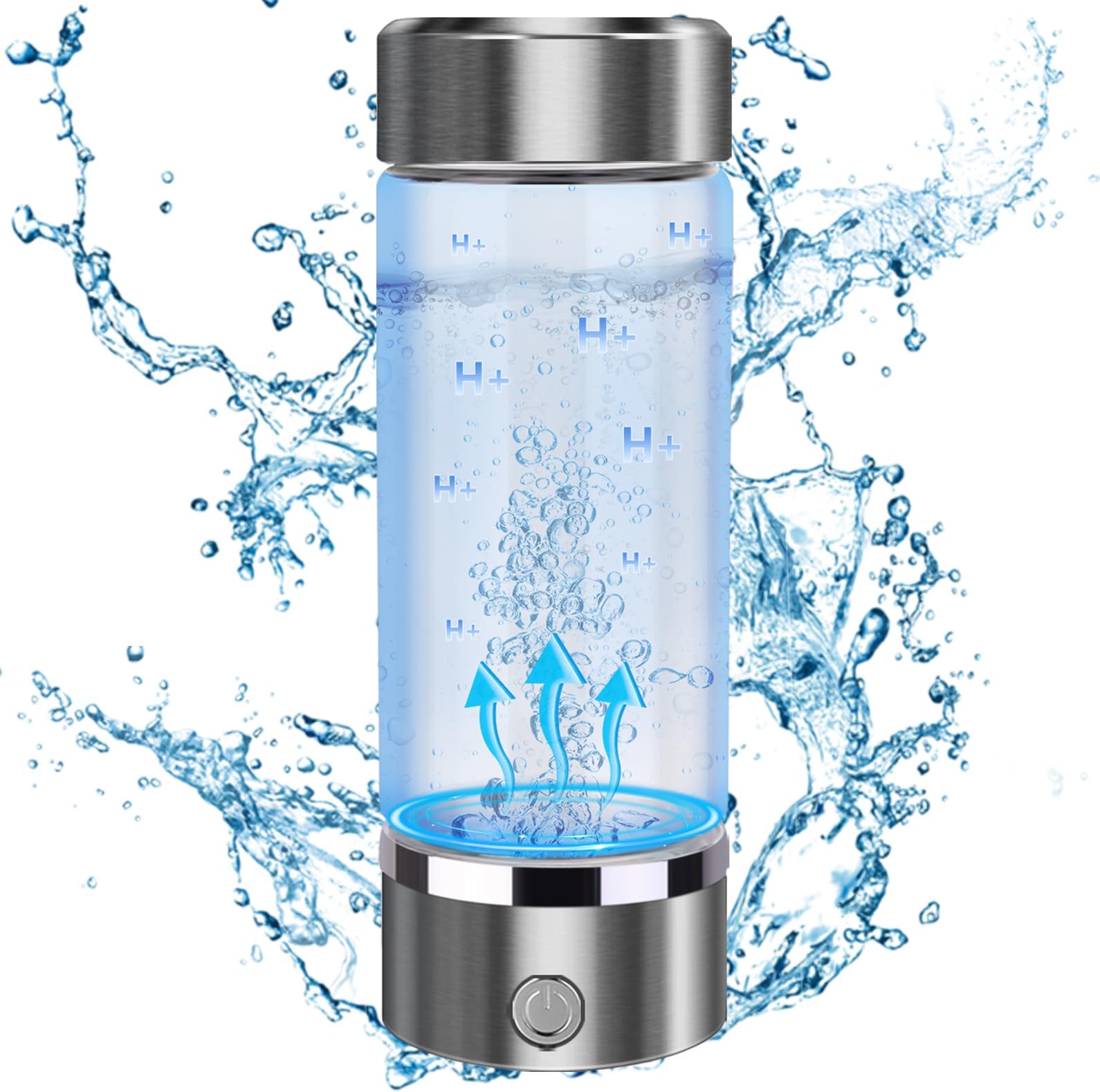 Amazon.com: Hydrogen Water Bottle, 2024 New Portable Hydrogen Water ...