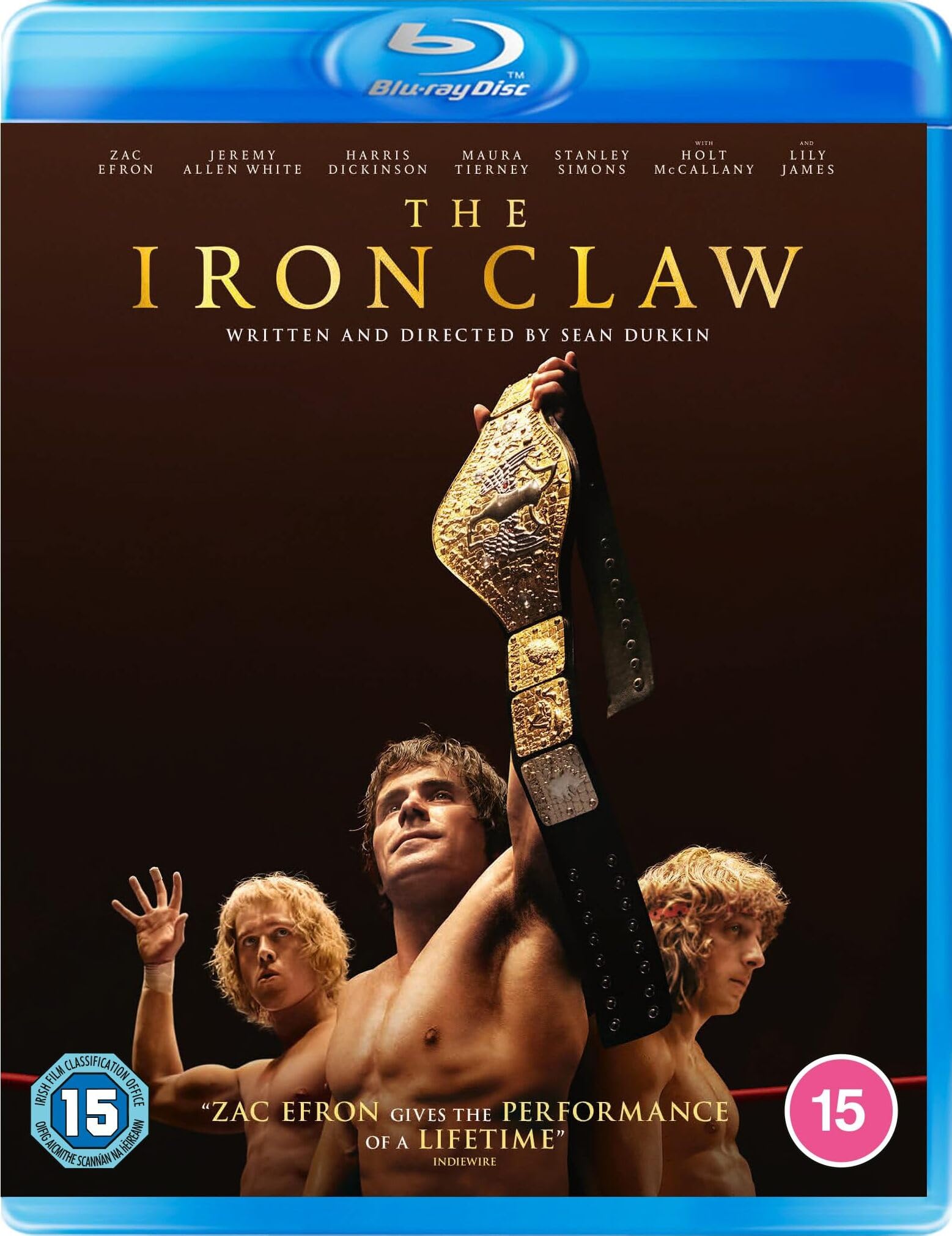 Amazon.com: The Iron Claw [Blu-ray] : Zac Efron, Jeremy Allen White ...