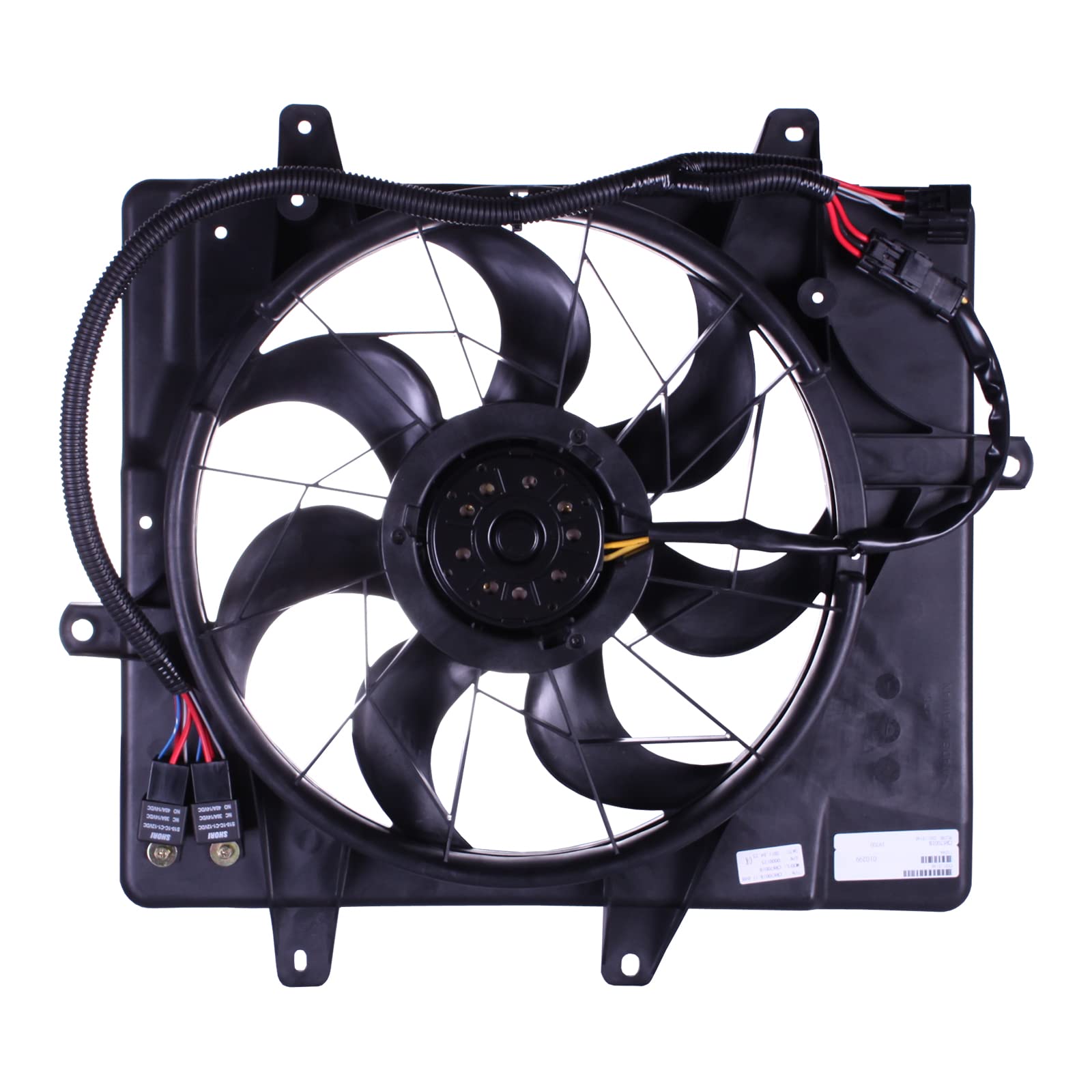 Amazon.com: TYG OE Replacement (CAPA Quality) Cooling Fan for 2006-2010 ...
