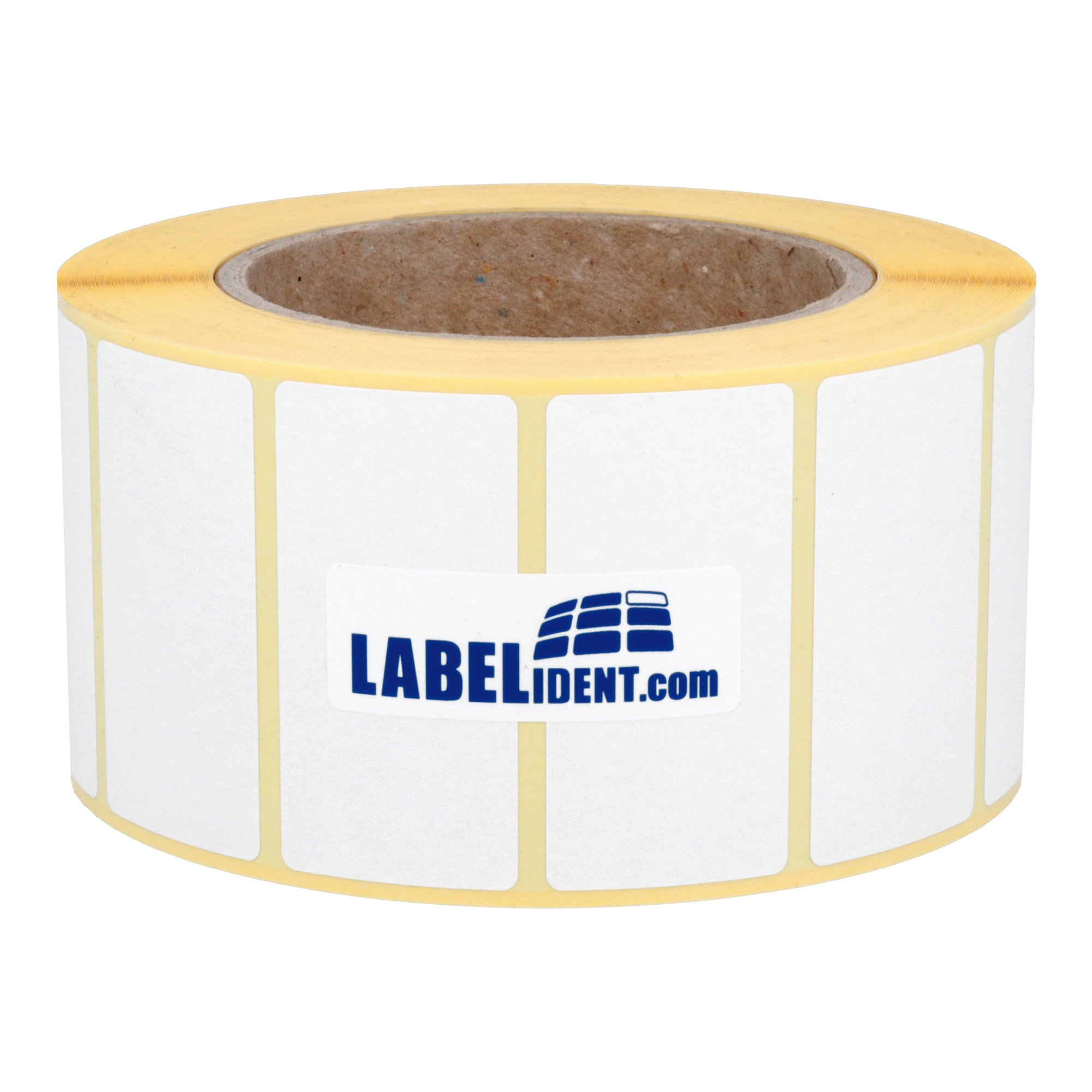 Buy Labelident Thermal Transfer Labels Roll White 60 x 40 mm 1000 Roll ...