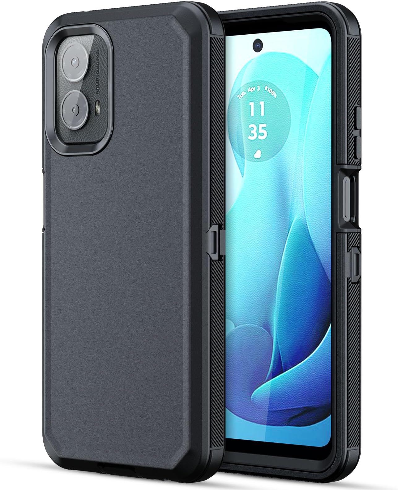 Amazon.com: for Motorola Moto G 5G 2024 Case: Dual Layer Protective ...