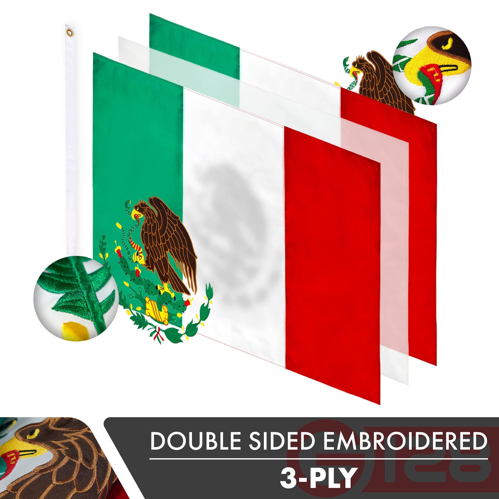 Mexican Flag Drawing