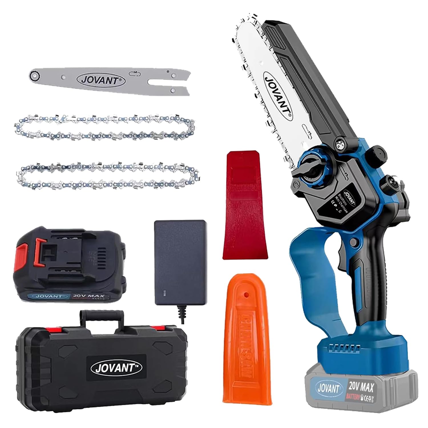 Amazon.com: Cordless Chainsaw, Electric Chain Saw with 1 Pack 2000mAh ...