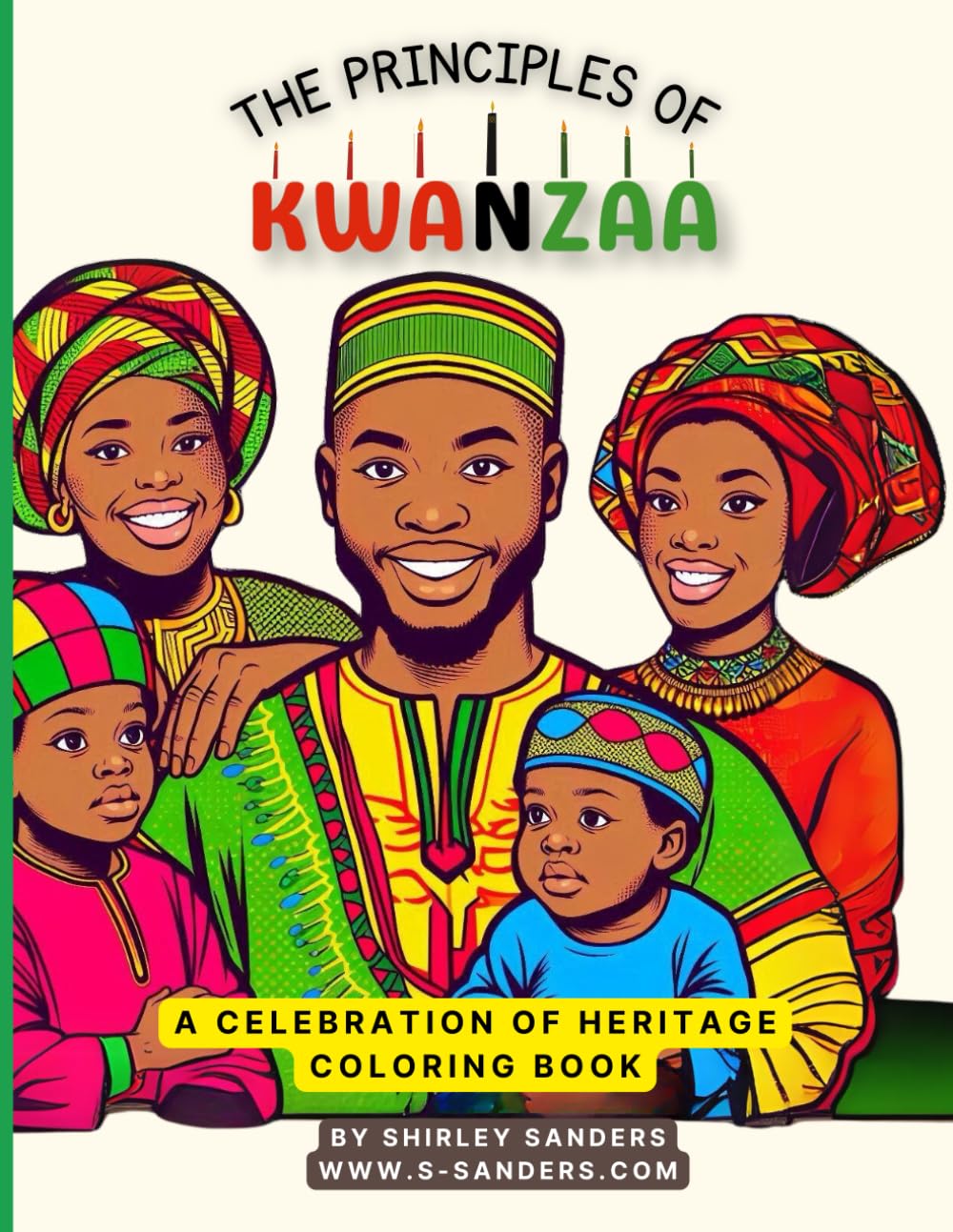The Principles of Kwanzaa Coloring Book: A Celebration of Heritage ...