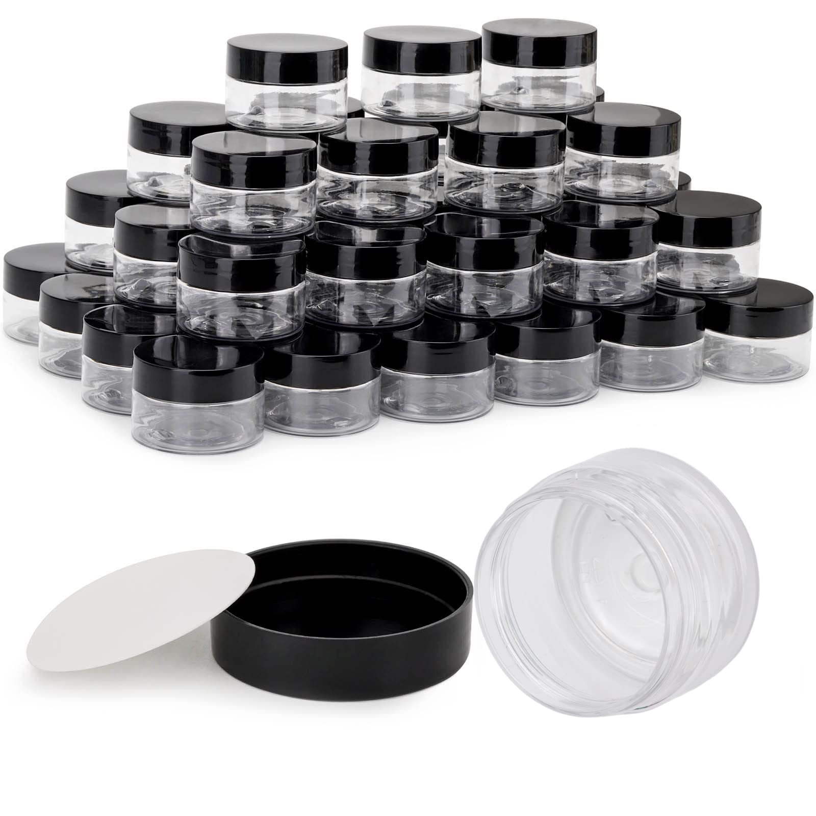 Amazon.com: 50 Count 1oz Cosmetic Containers with Lids BPA Free Plastic ...