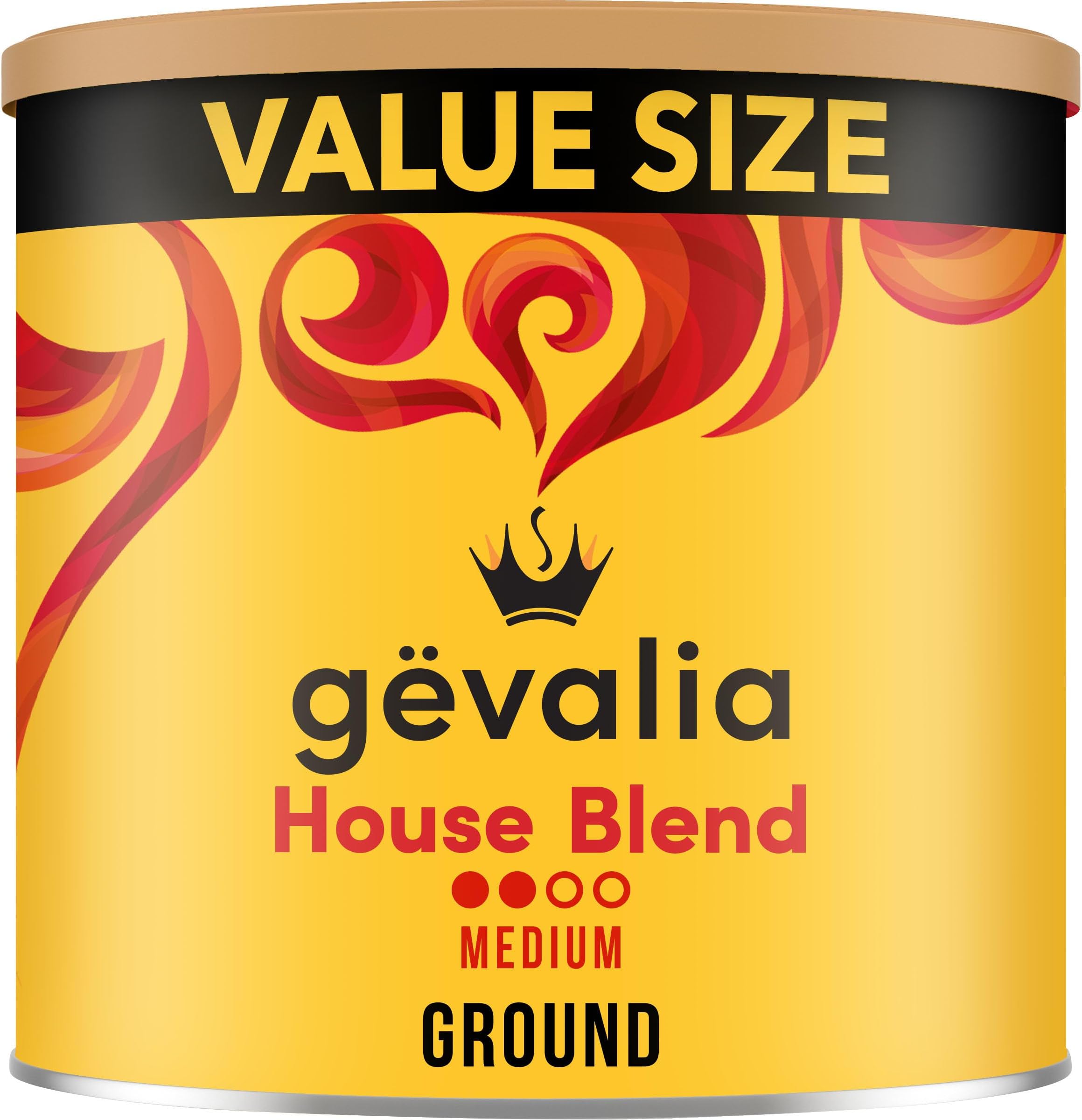 Amazon.com: Gevalia House Blend Medium Roast Ground Coffee, 30.8 oz ...