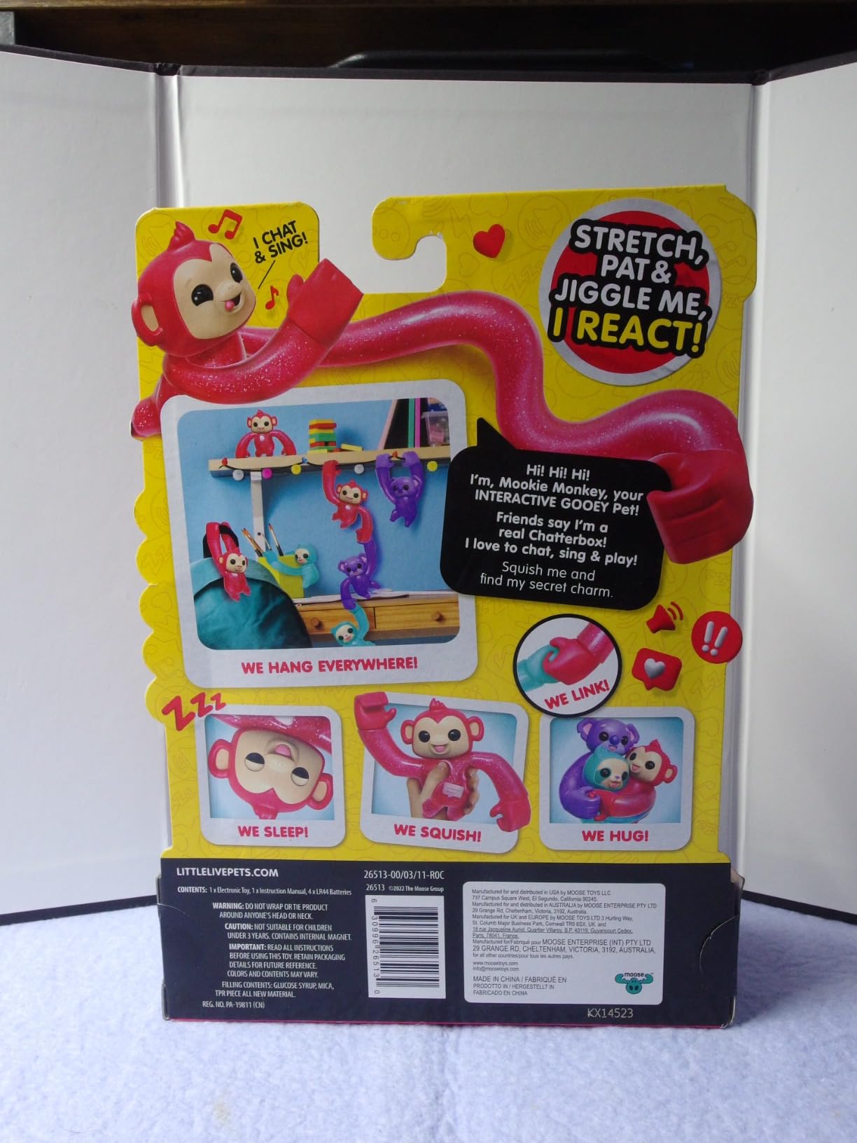 $3/mo - Finance Little Live Pets Hug n' Hang Zoogooz - Sensoo Sloth. an ...