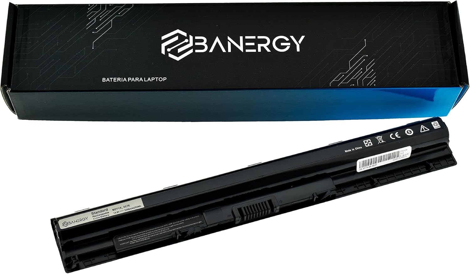 BANERGY M5Y1K 14.8V Batería Compatible DELL Inspiron 14 15 17 Inch ...