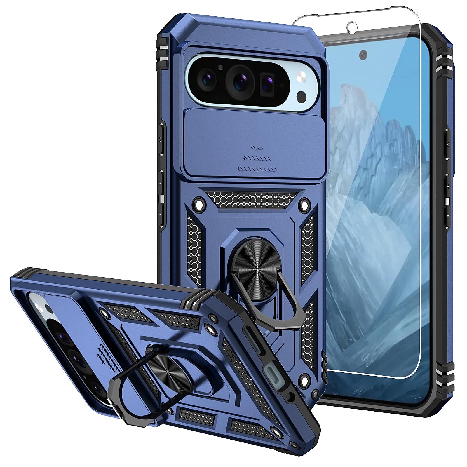 Amazon.com: for Pixel 9 Pro XL Case,with Screen Protectors and Camera ...