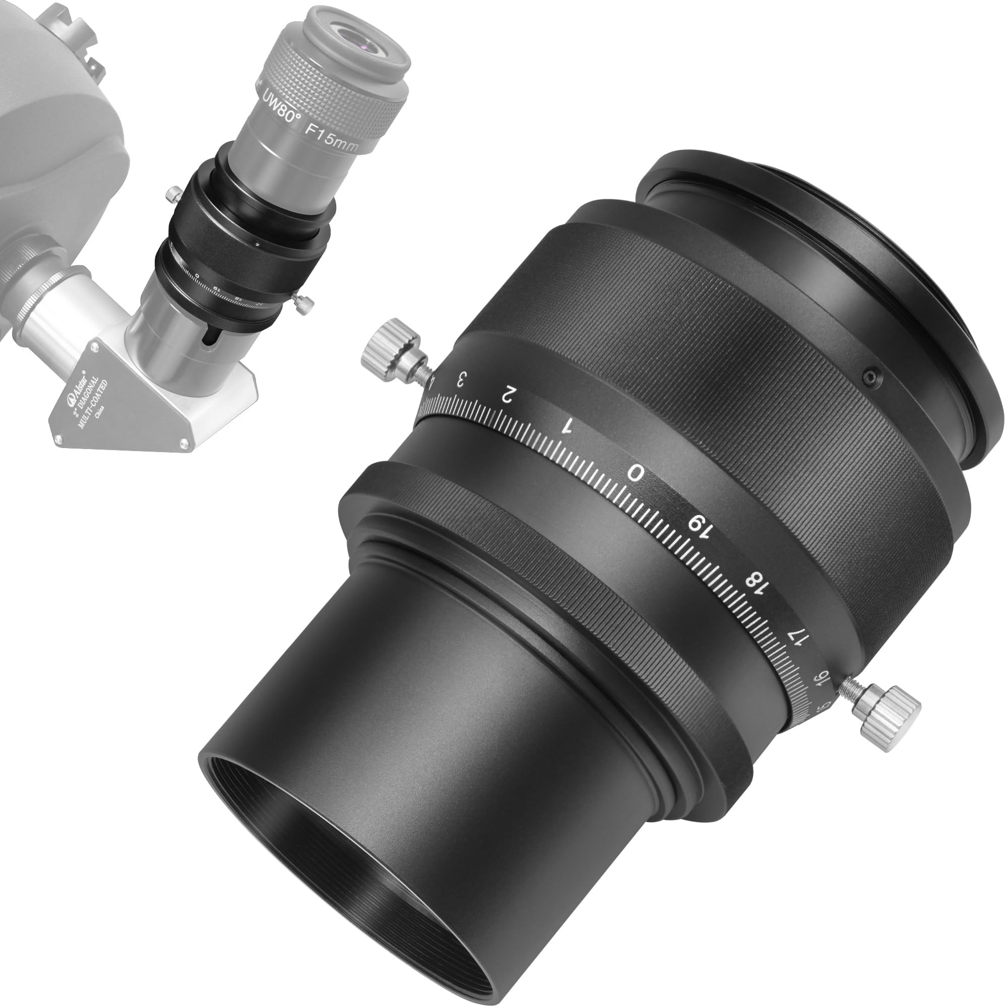 Amazon.com : Alstar 2" Helical Micro Focuser with M48-thread and 0.1mm ...