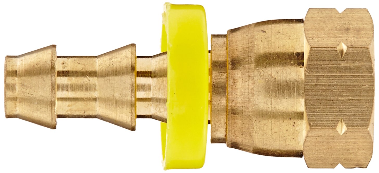 Snapklik.com : Anderson Metals Brass Push-On Swivel Hose Fitting