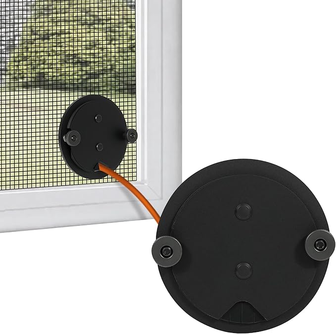 Window Screen Pass Through Attachment - Bring Inside Power Outside, for ...