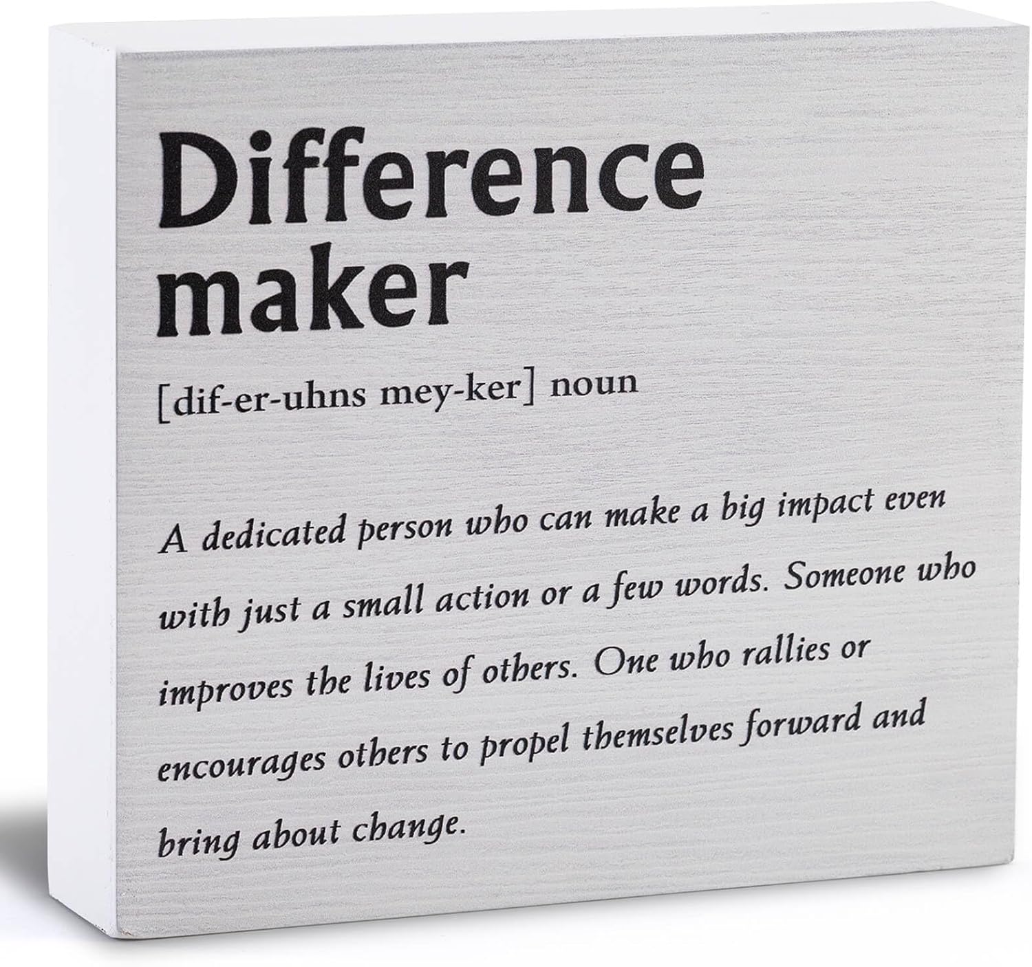 Amazon.com: Esur Difference Maker Definition Motivational Home Office ...