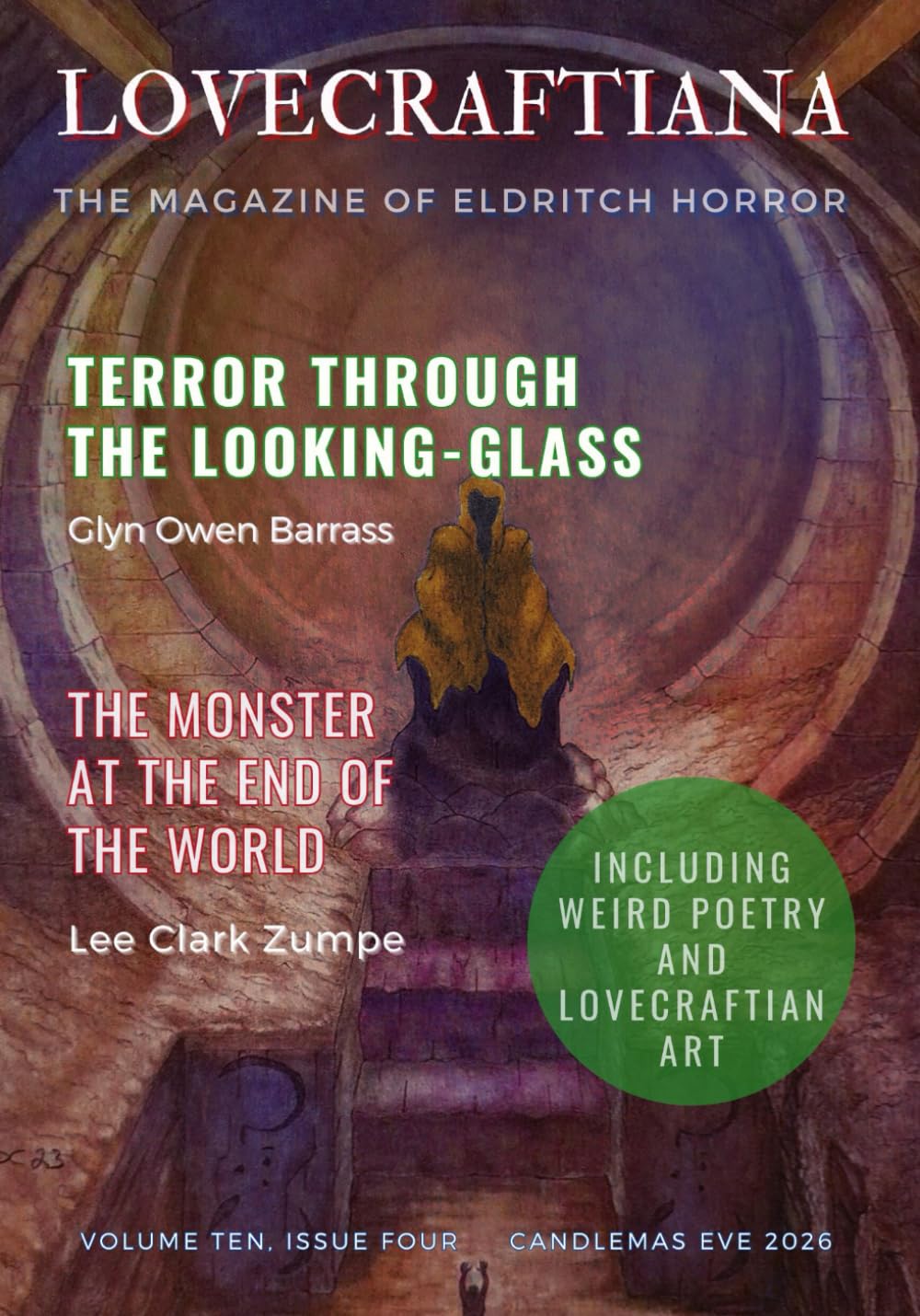 Lovecraftiana: Volume 10 Issue 4 Candlemas Eve 2026: Barrass, Glynn ...