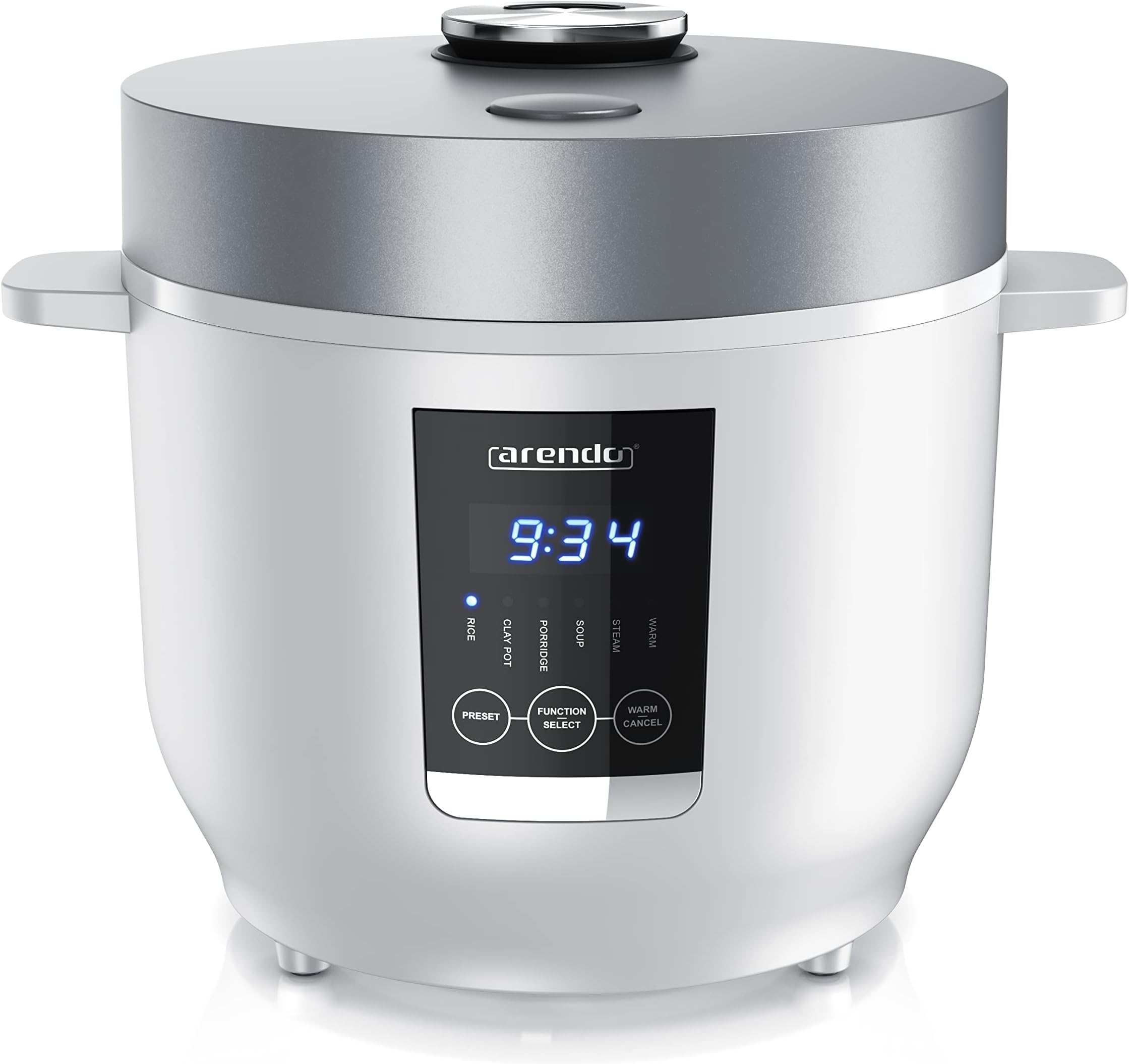 Amazon.de: Arendo - Reiskocher Multikocher digital und Dampfgarer 4L ...