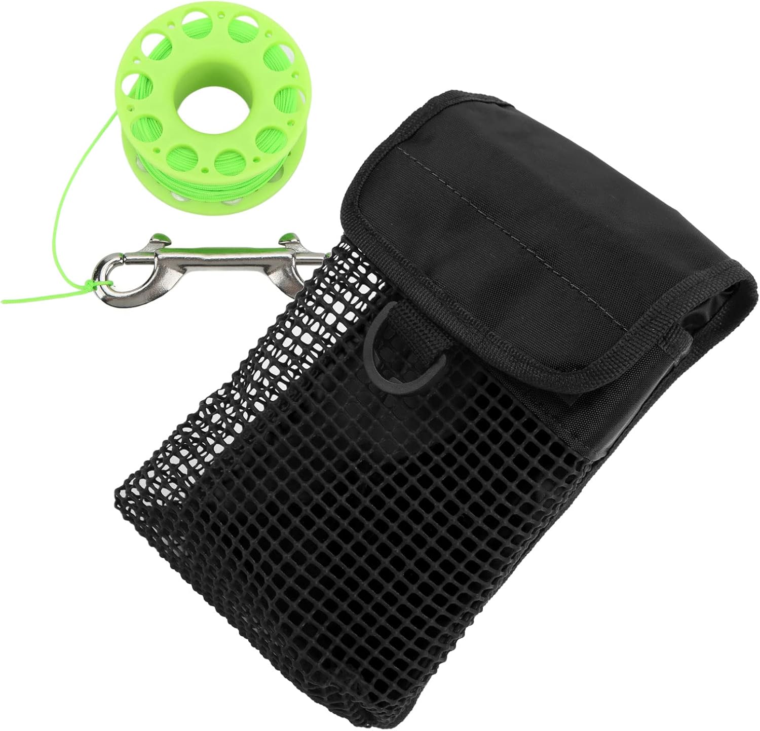 Pinsofy Portable mesh tool bag, reduce the weight of the diving mesh ...