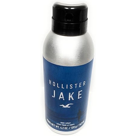 Amazon.com : Hollister Jake Men's Deodorant Body Spray 4.2 Ounce ...