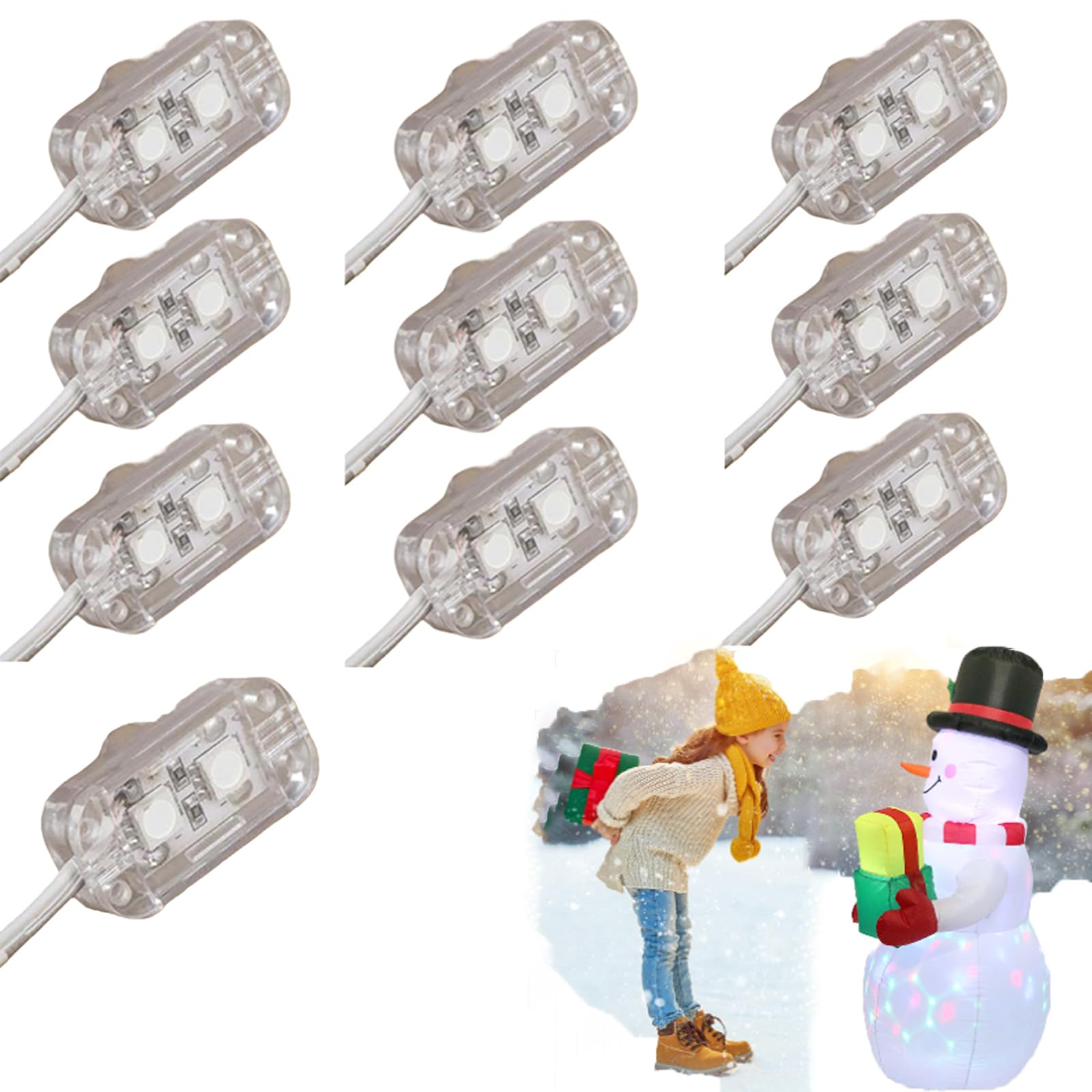 Amazon.com: Blowup Replacement Led Lights, Waterproof Inflatable Light ...