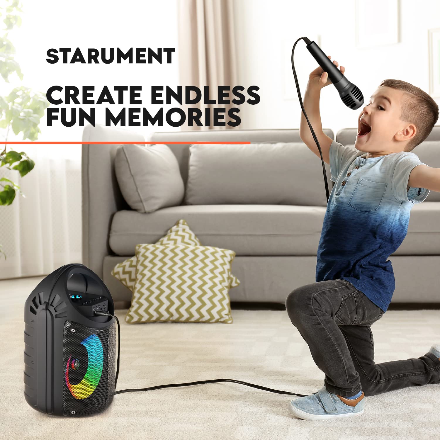 Starument Portable Karaoke Machine at Ronald Pearsall blog