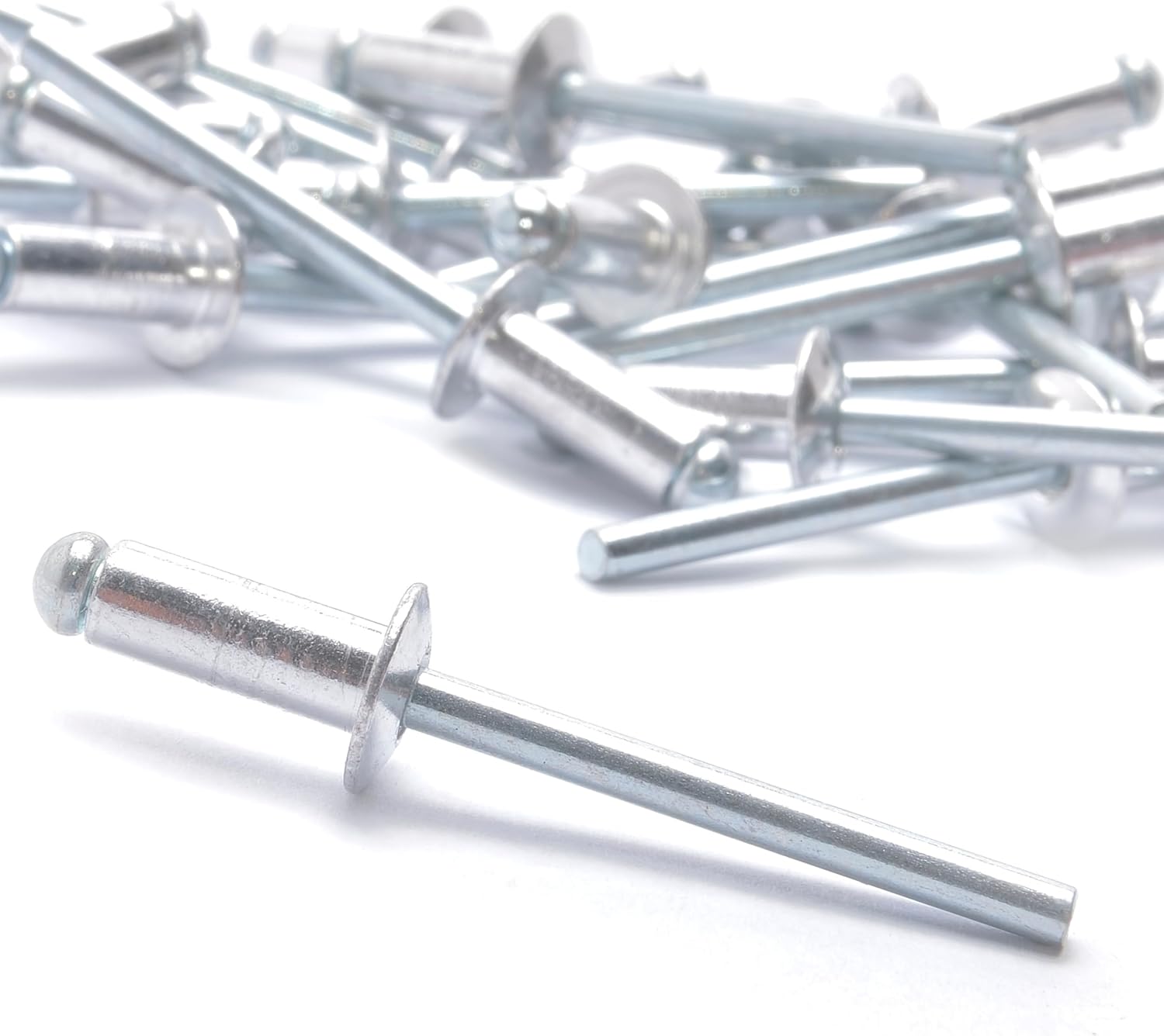 Amazon.com: 100PCS Large Flange Aluminum Pop Rivets 3/16" x 3/8 ...