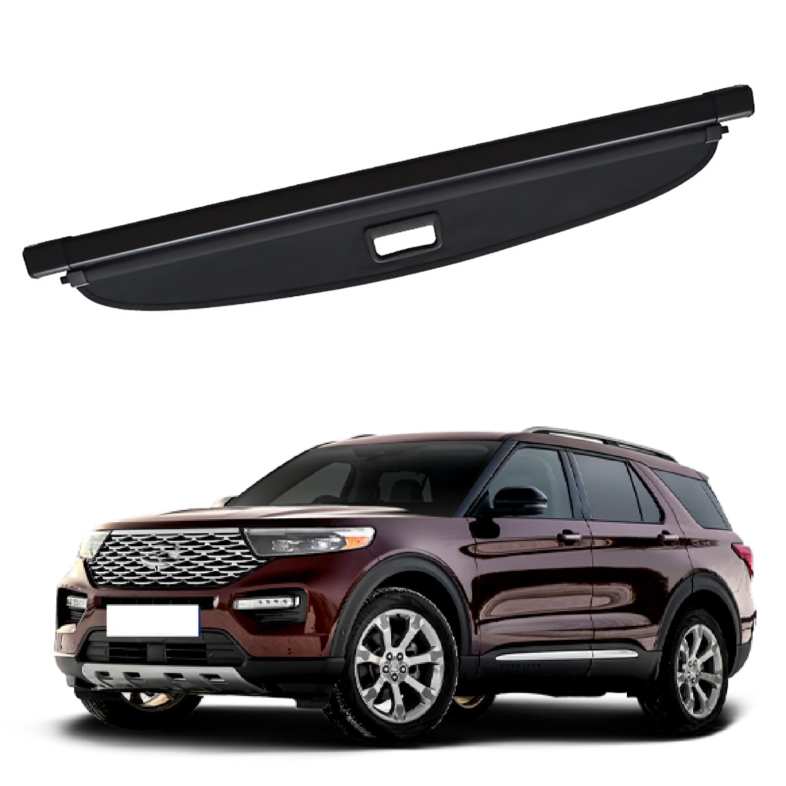 Amazon.com: MDATT Trunk Cargo Cover Compatible with Ford Explorer 2020 ...