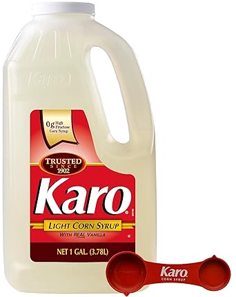 Amazon.com : Karo - Light Corn Syrup with Real Vanilla, 1 Gallon Bottle ...