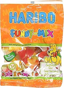 Haribo Funny Mix Retail Bags (12 x 160g Bags) : Amazon.co.uk: Grocery