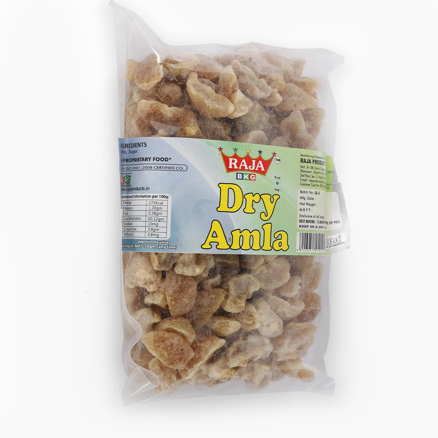 RAJA BKG Dry Amla (pack of 1) (500g) : Amazon.in: Grocery & Gourmet Foods
