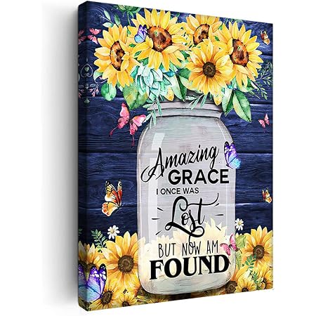 Amazon.com: Sunflower Decor Rustic Home Kitchen Bathroom Country for ...