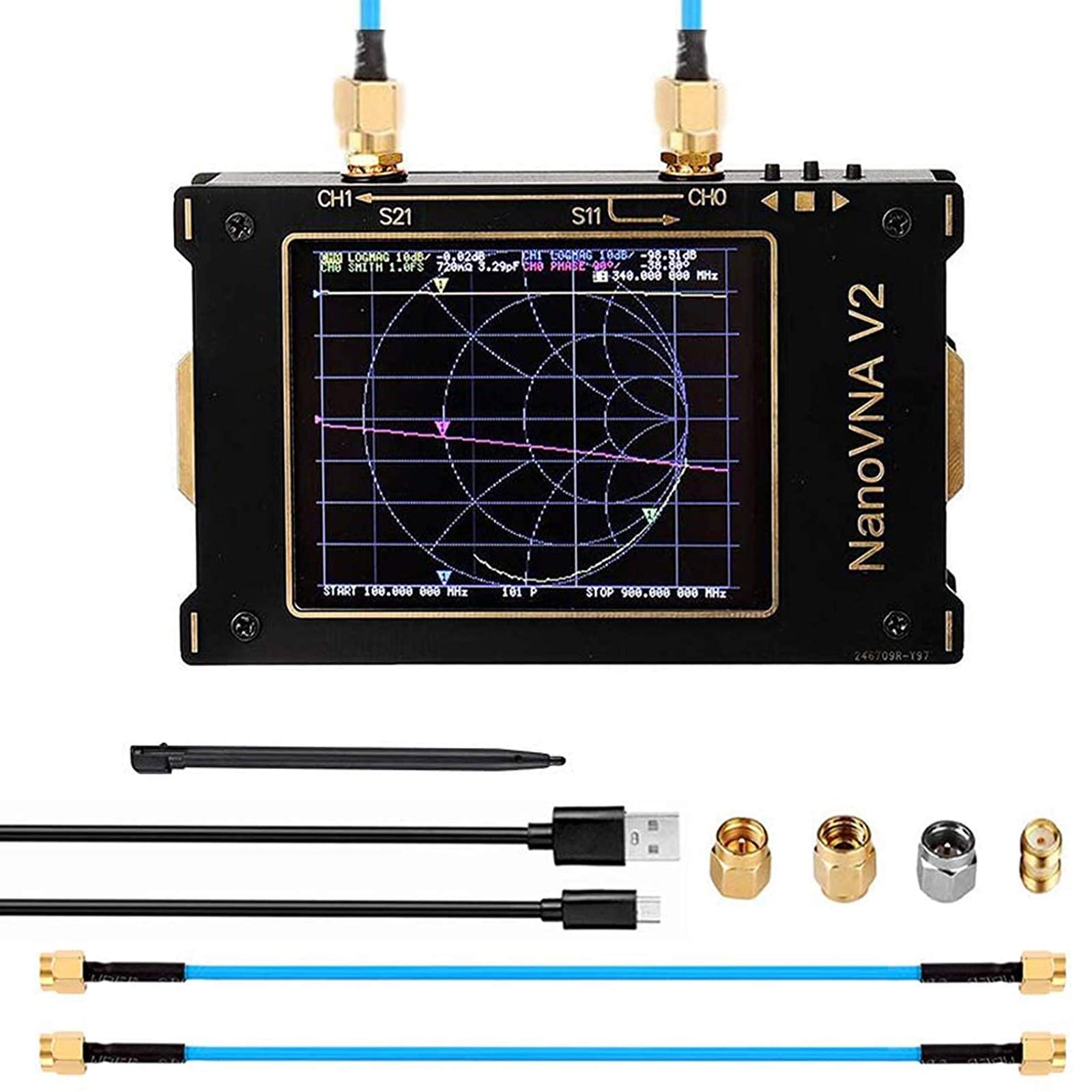3g Nanovna V2 Vector Network Analyzer Nanovna V2 3 2inch | Desertcart ...