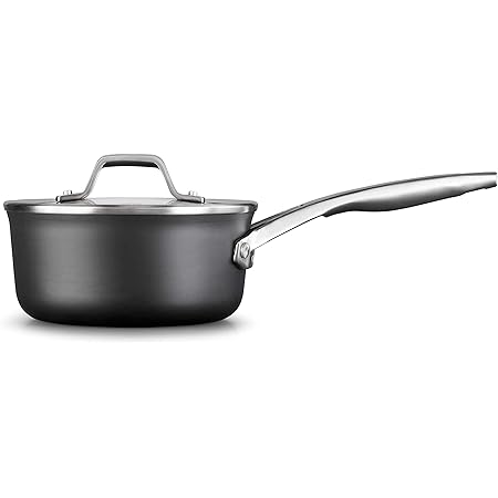 Amazon.com: Calphalon Classic Nonstick Sauce Pan with Cover, 1.5 quart ...