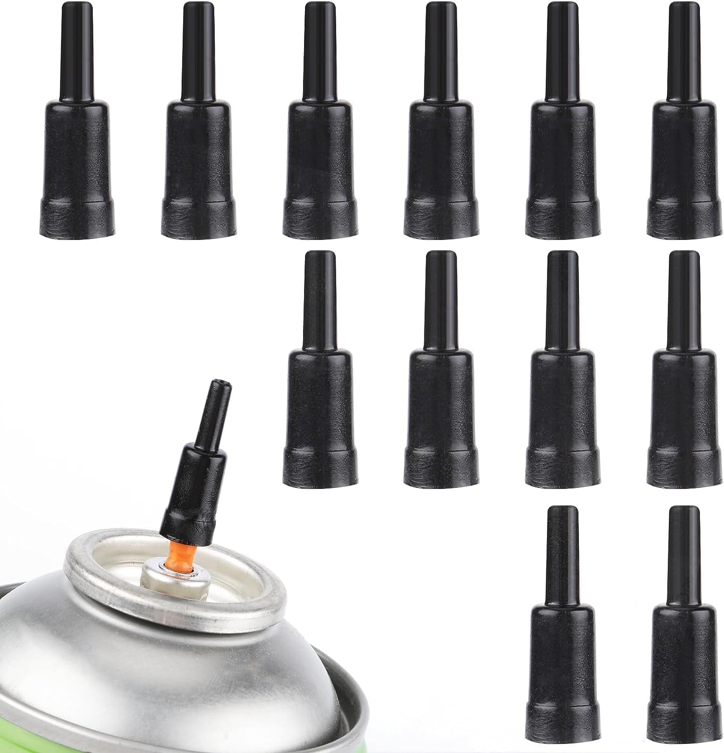Amazon.com: 12Pcs Butane Tank Adapter, Propane Gas Refill Adapter Tips ...