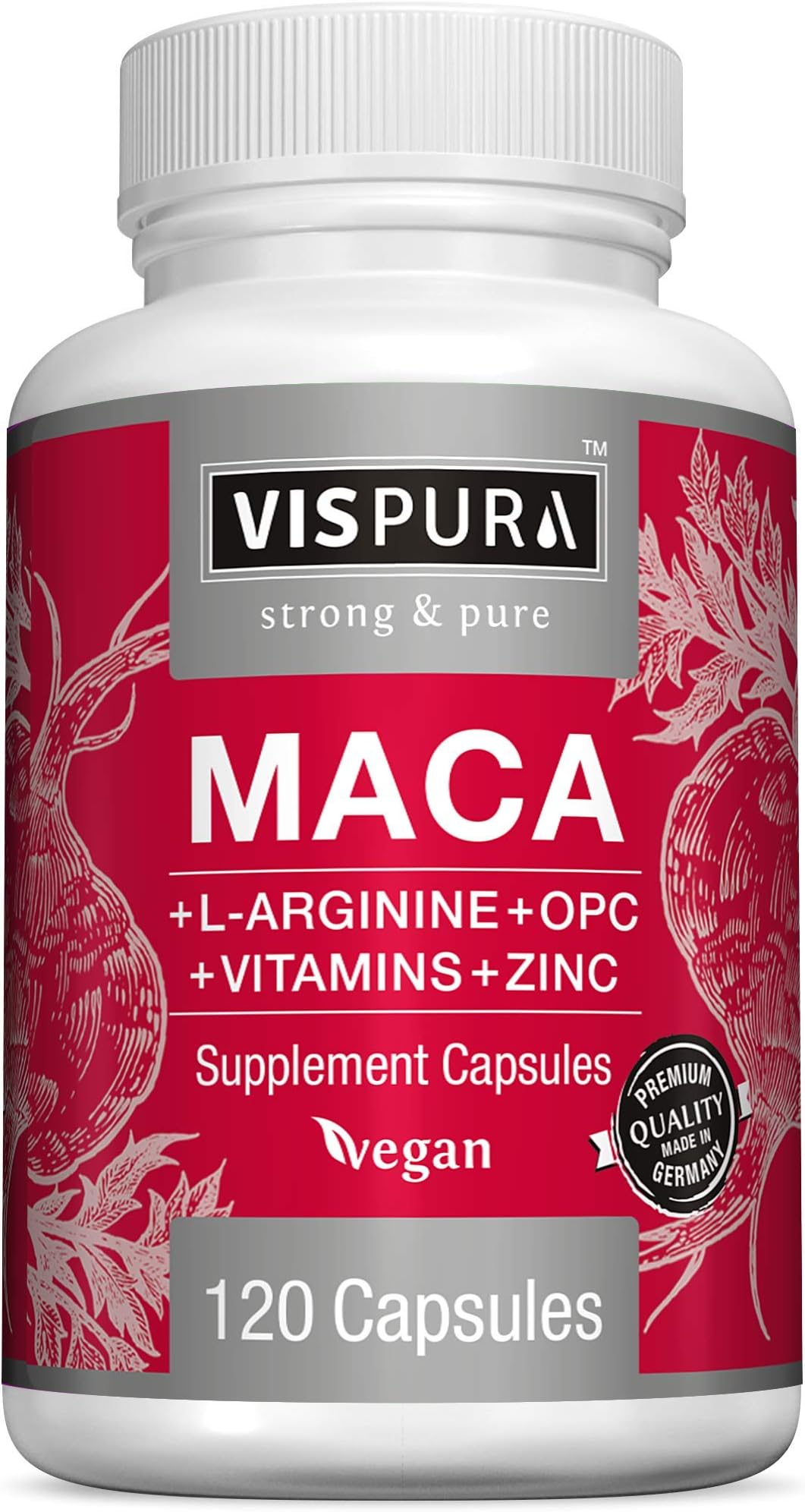 Amazon.com: Maca Root Capsules - Supports Natural Health - Energy ...