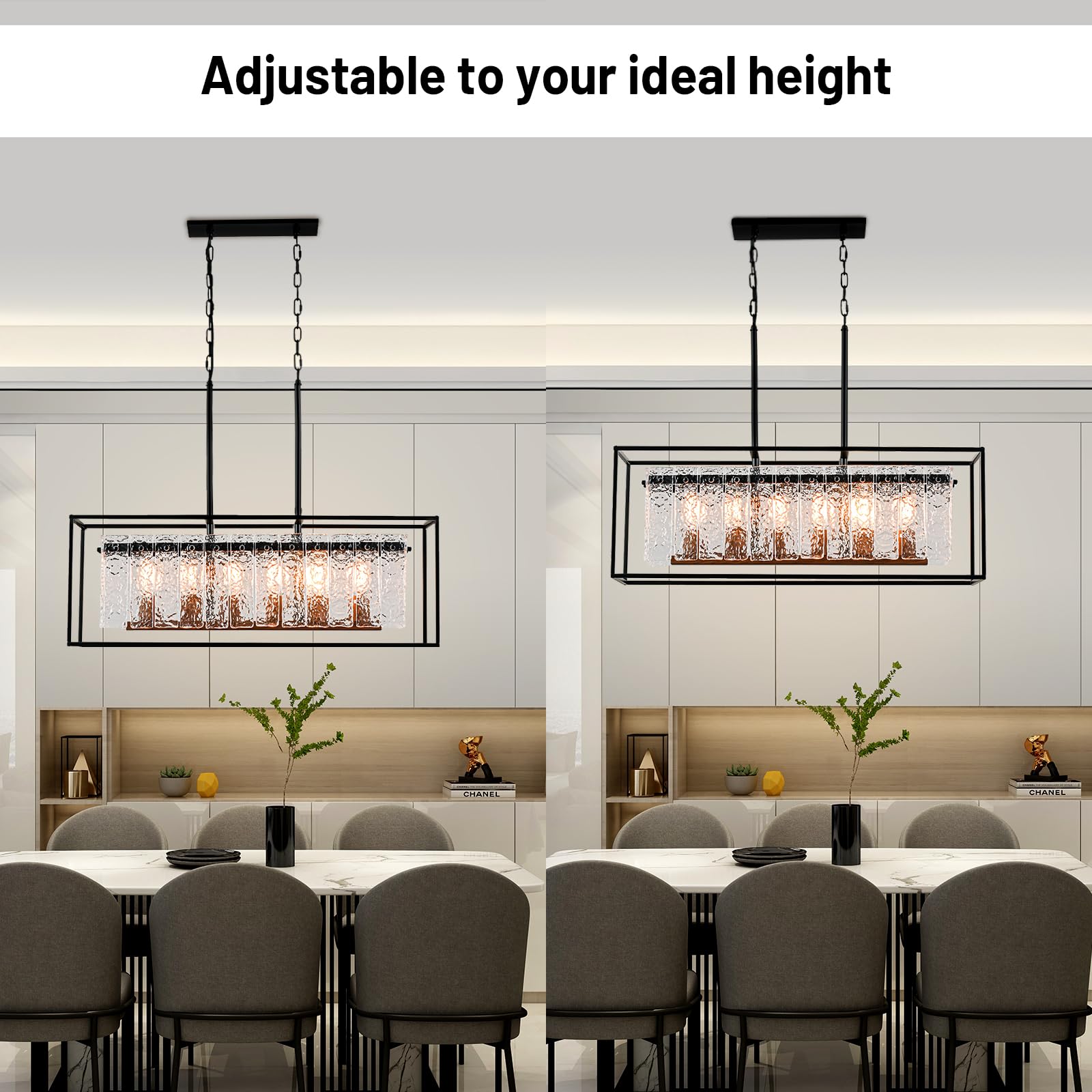 Proper Height For Chandelier Above Table