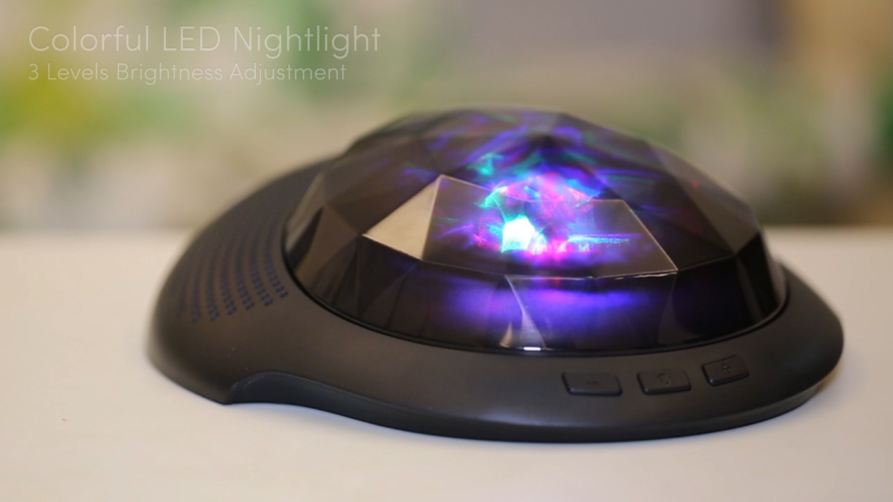 Watch SYCEES Night Light Projector and Sound Machine on Amazon Live